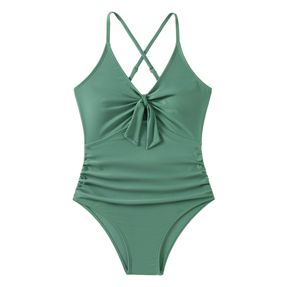 BULLPIANO Girls Swimsuits One-Piece Bathing Suits Beach Sport Summer ...
