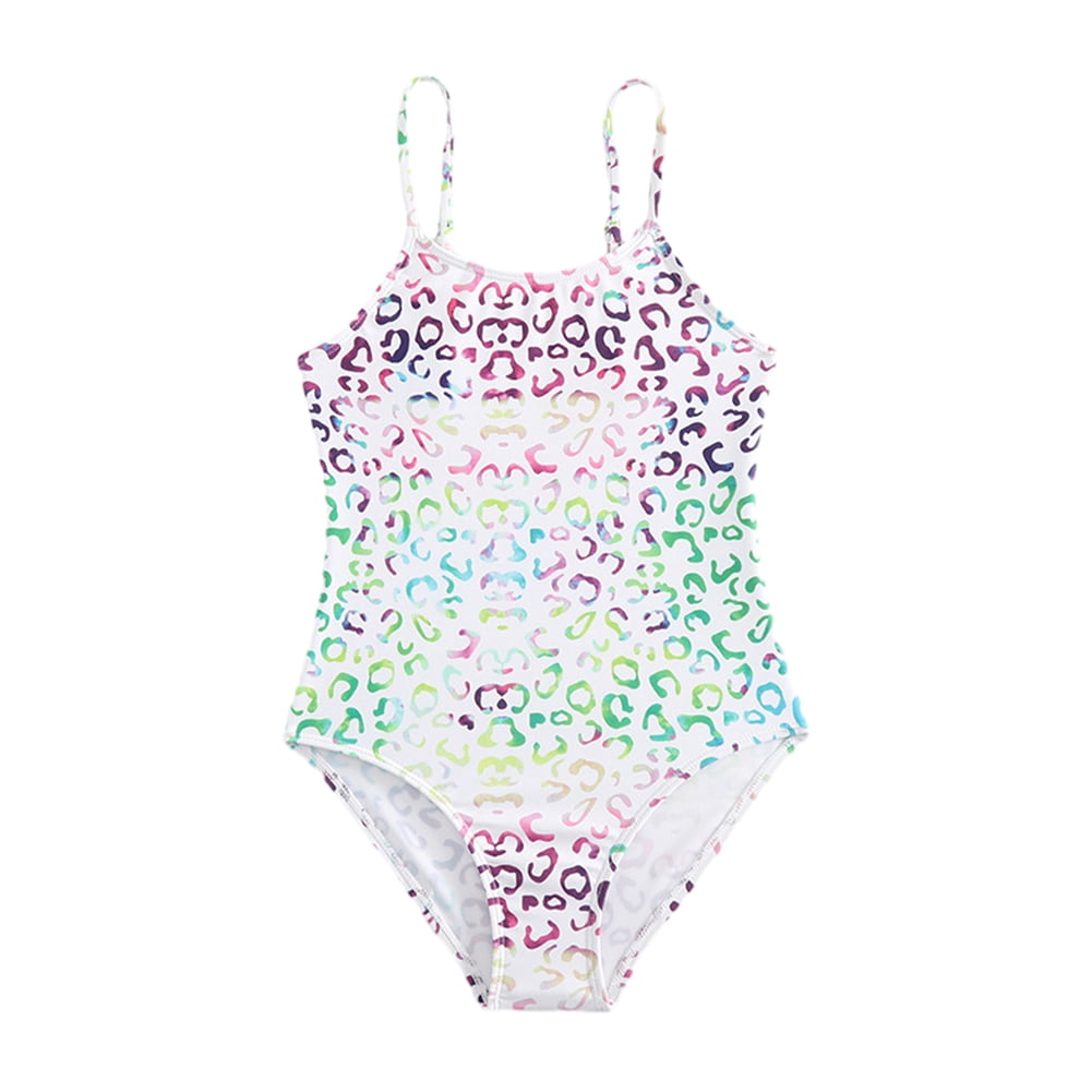 BULLPIANO Girls Swimsuits One-Piece Toddler Bathing Suit Kids Sport ...