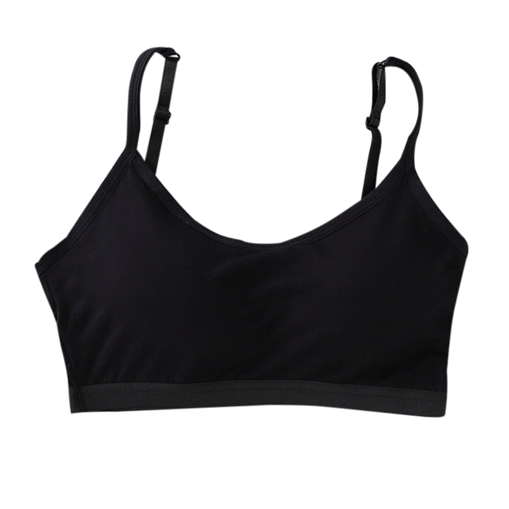 BULLPIANO Girls Training Bra Flex Fit Seamless for Girl Teens with ...