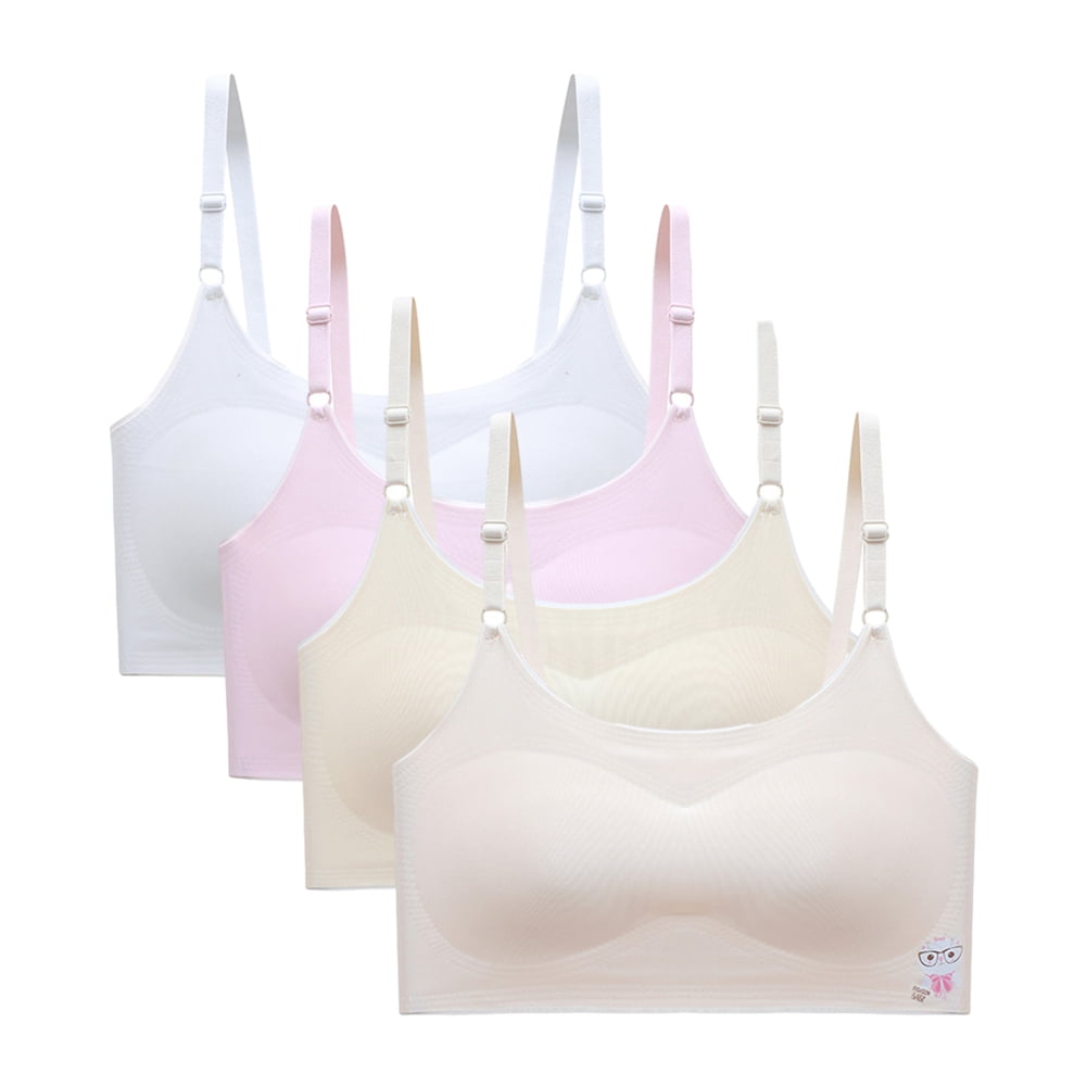 BULLPIANO Girls Training Bras Teens Sports Bras Crop Cami Padded ...