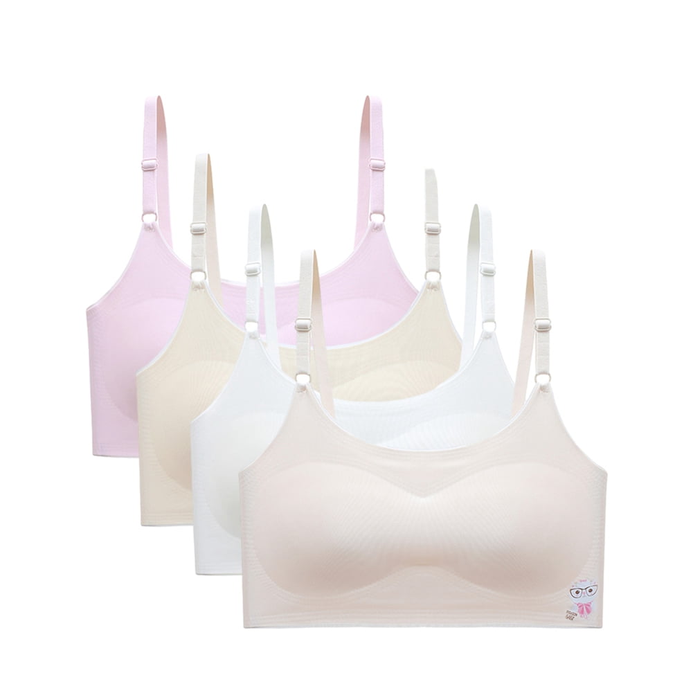 BULLPIANO Girls Training Bras Teens Sports Bras Crop Cami Padded ...