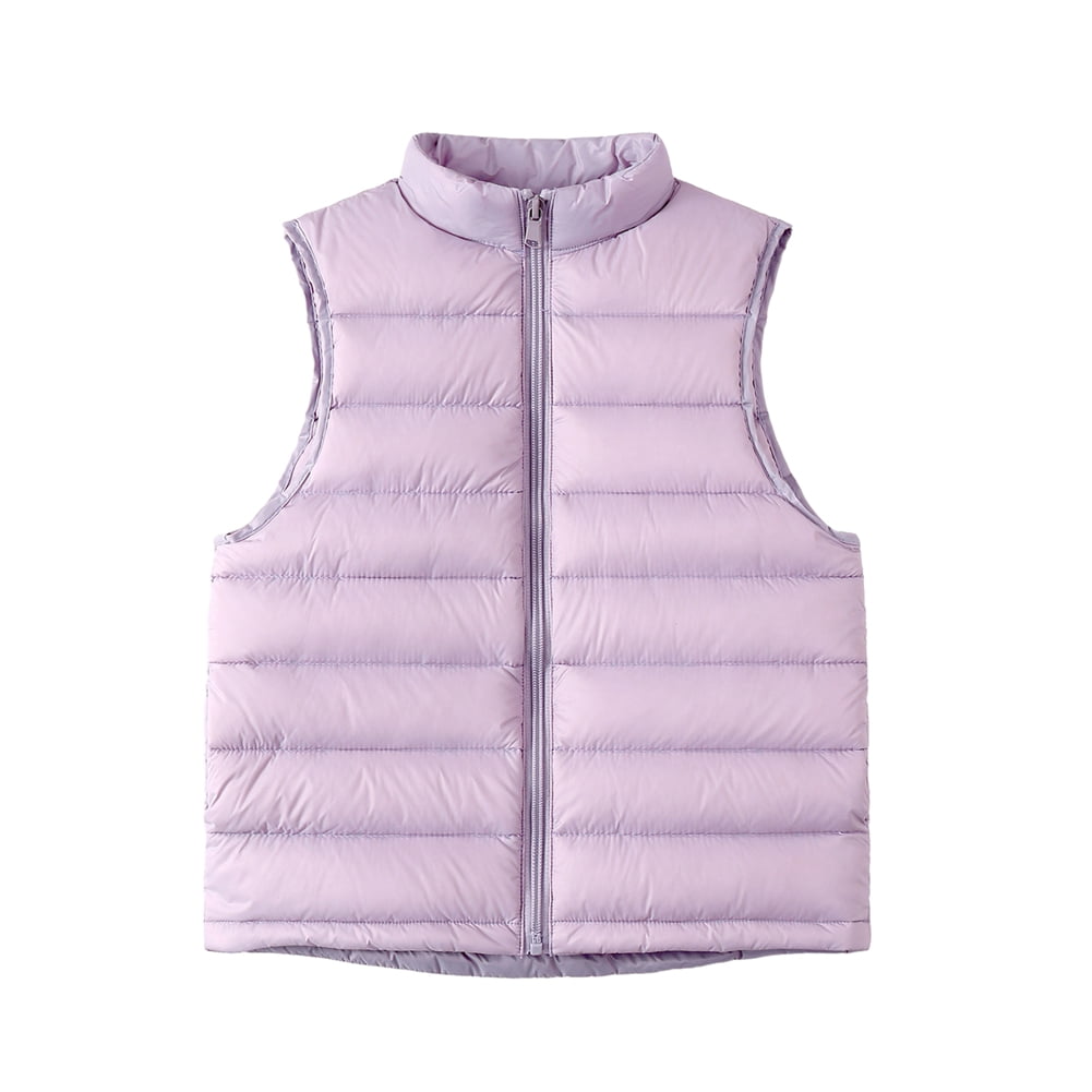 BULLPIANO Kids Winter Snow Puffer Down Vest Ultra Light Winter ...