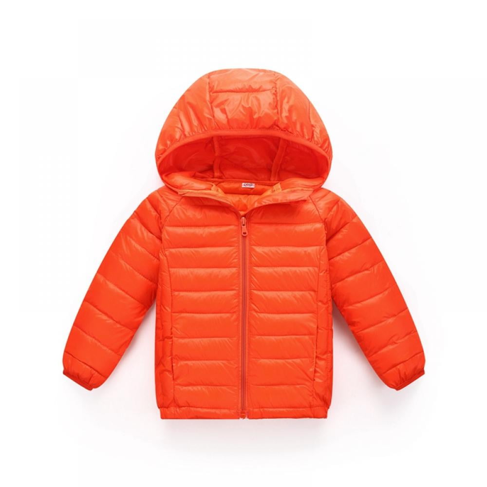 BULLPIANO Little Girls Boys Winter Coats & Jackets Big Girl Boy Kids Lightweight Padded Hooded ...