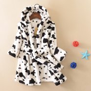 Spasilk Baby Cotton Terry Hooded Bathrobe with Booties, Shower Set ...