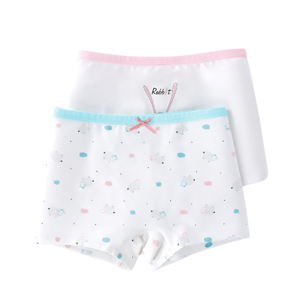 BULLPIANO Toddler Girls Cotton Boyshort Underwear Cartoon Pattern Kids ...