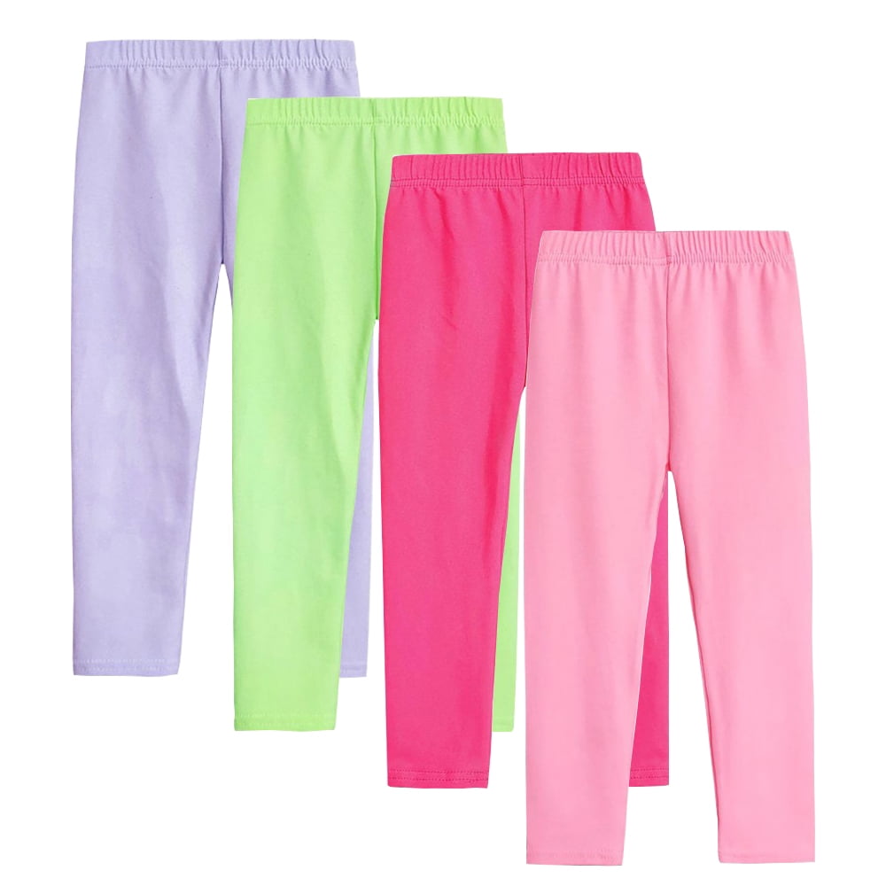 BULLPIANO 1-11T Toddler Girls Leggings Footless Yoga Athletic Pants ...