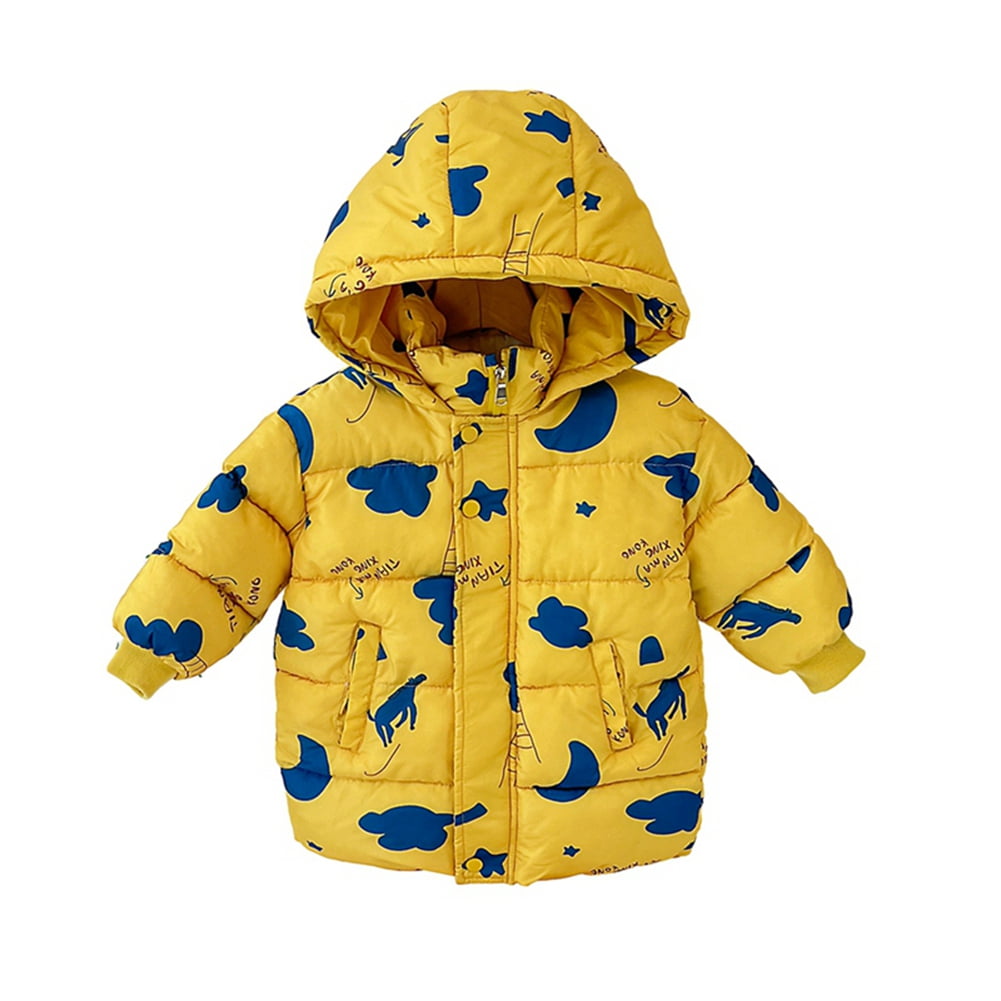 BULLPIANO Winter Hooded Jacket for Boys and Girls Toddler Warm Water-Resistant Soft Coat ...