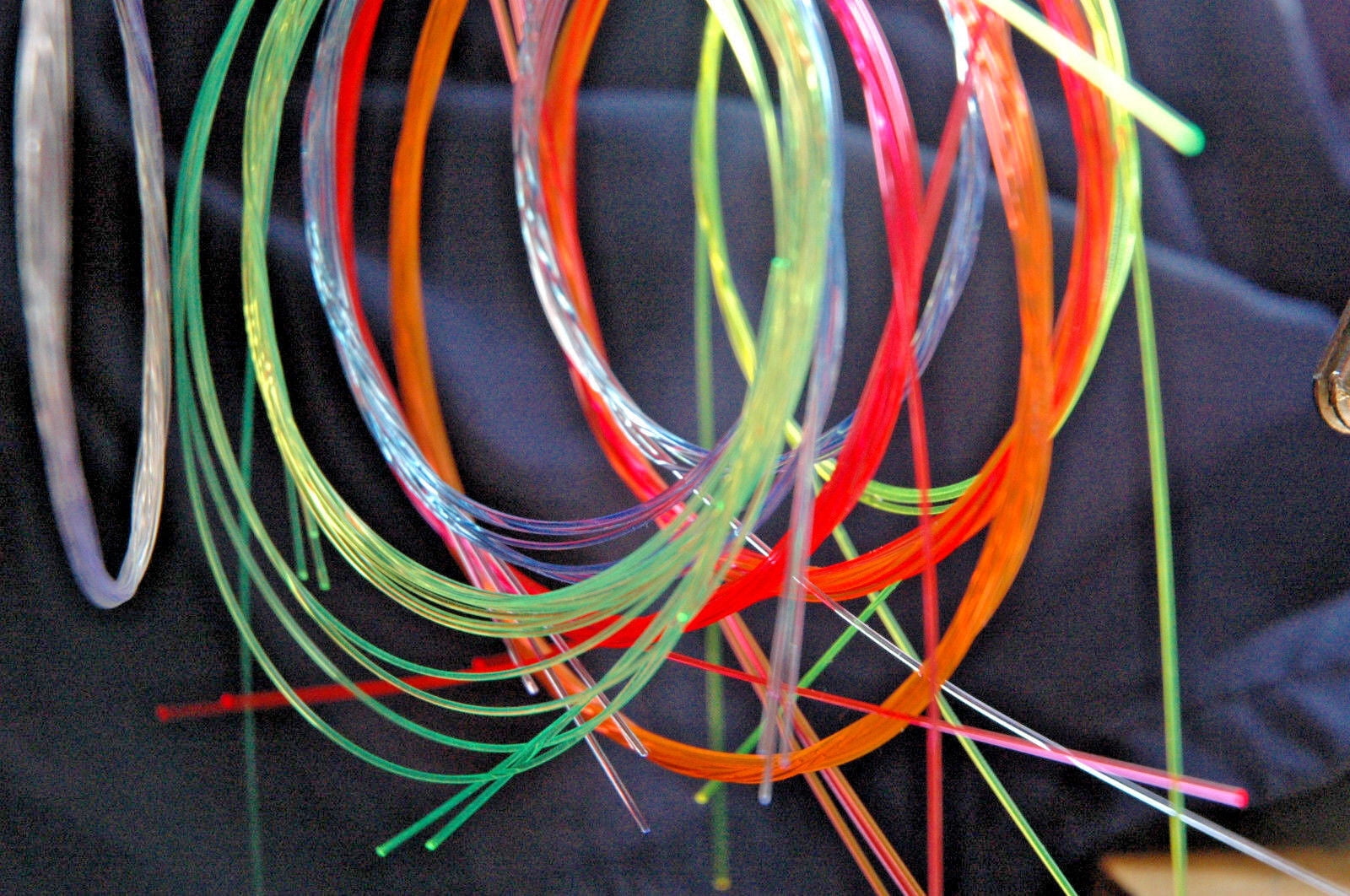 BULLSEYE FIBER OPTICS .019", .029" /.010" Archery Bows 12 FEET ...