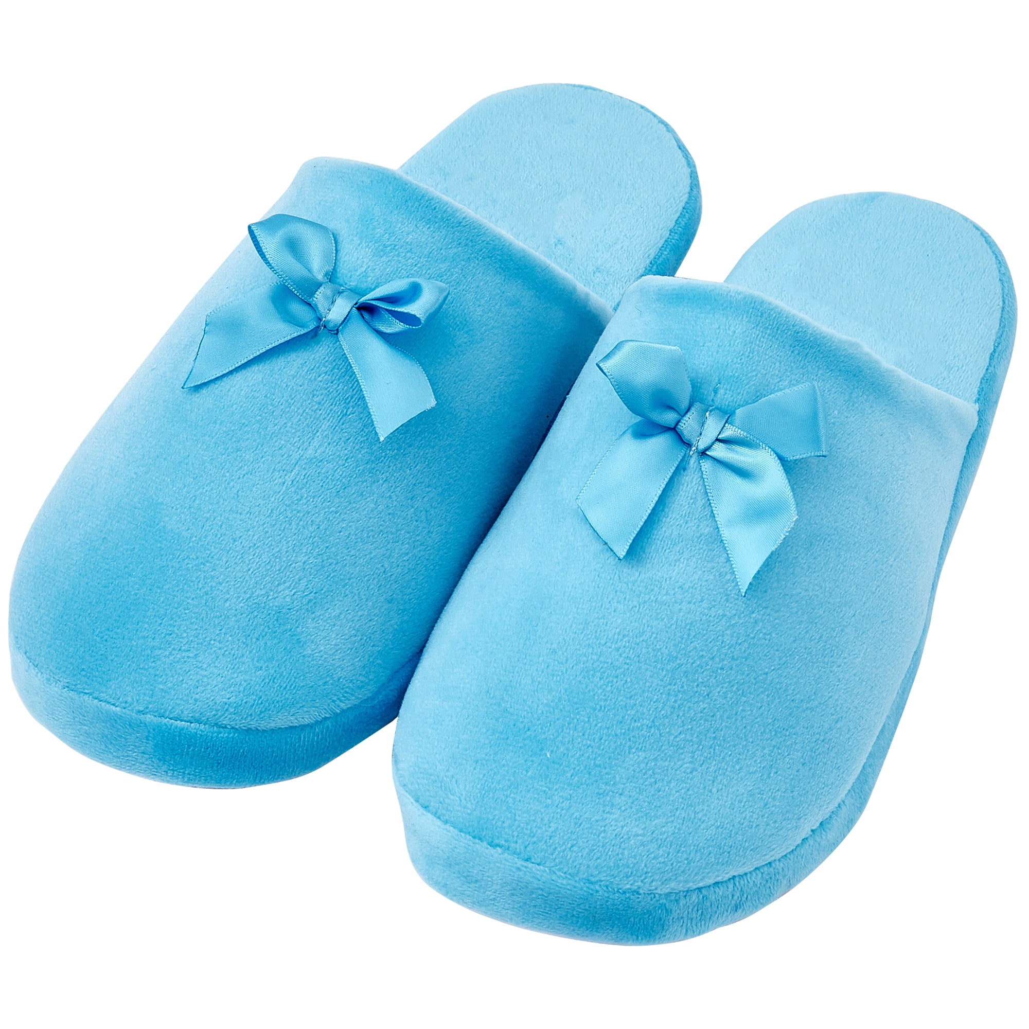 BULUTE Women's Slip on Cozy House Slippers Memory Foam Slippers Scuff ...