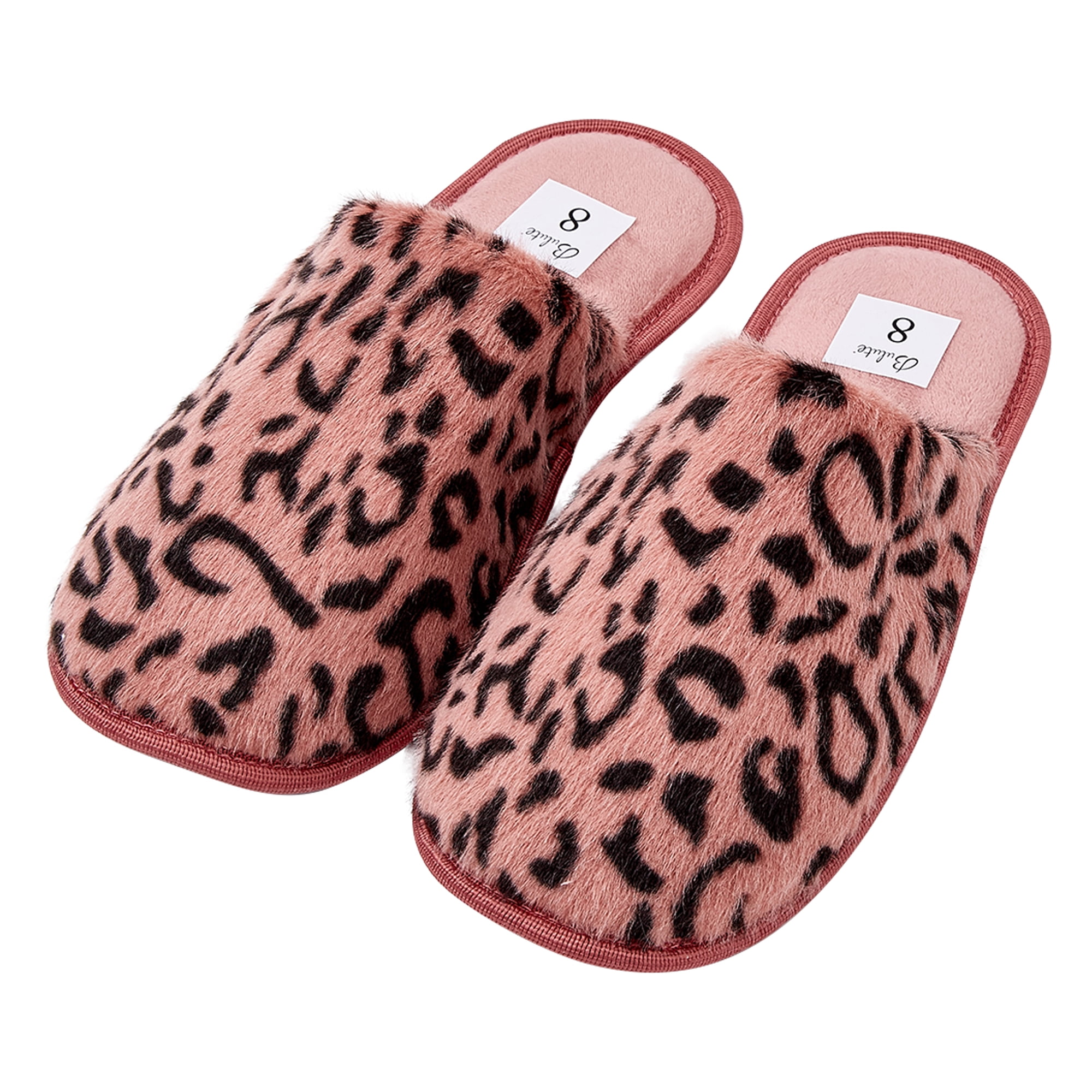 BULUTE Women's Slip on Cozy House Slippers Memory Foam Slippers Scuff ...