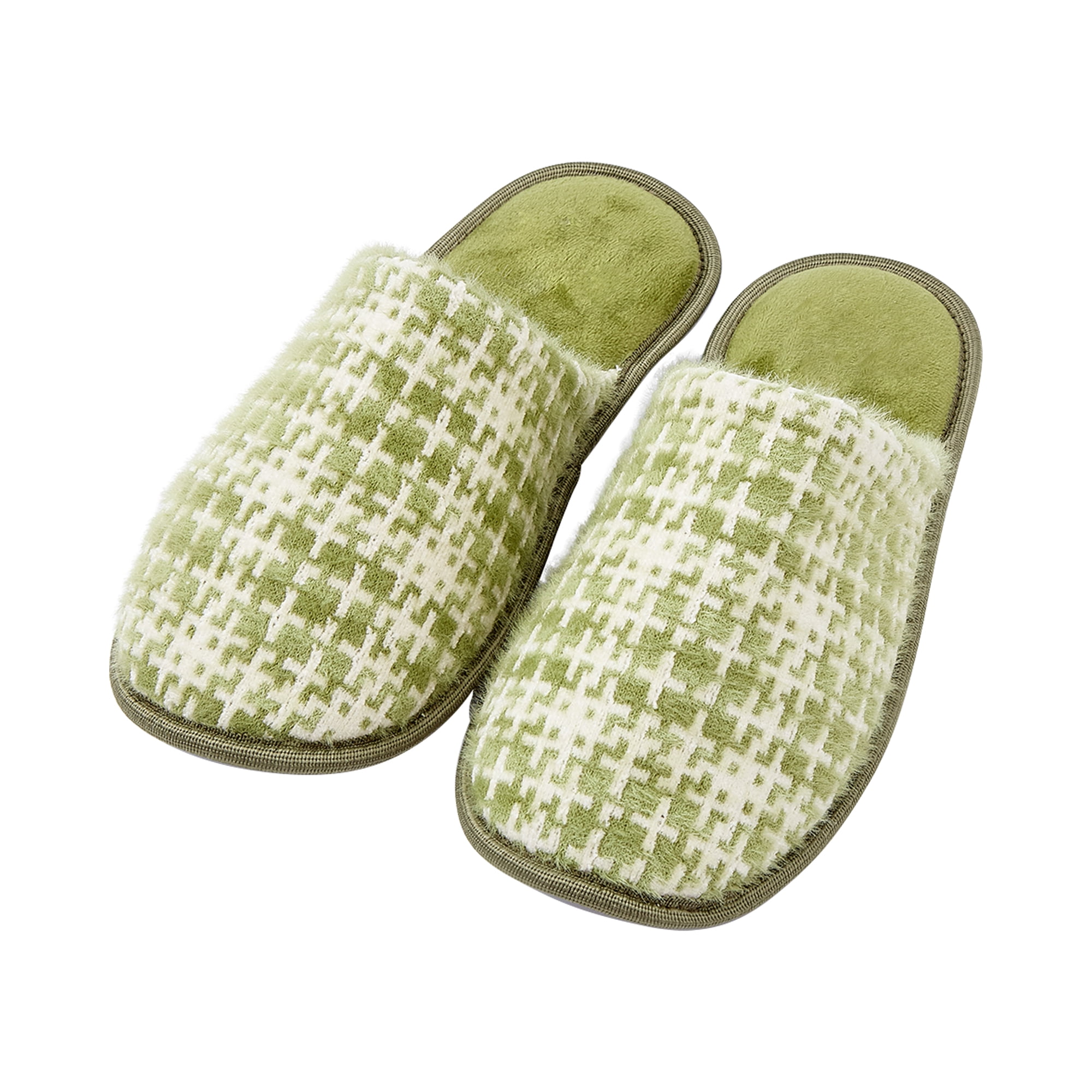 BULUTE Women's Slip on Cozy House Slippers Memory Foam Slippers Scuff ...