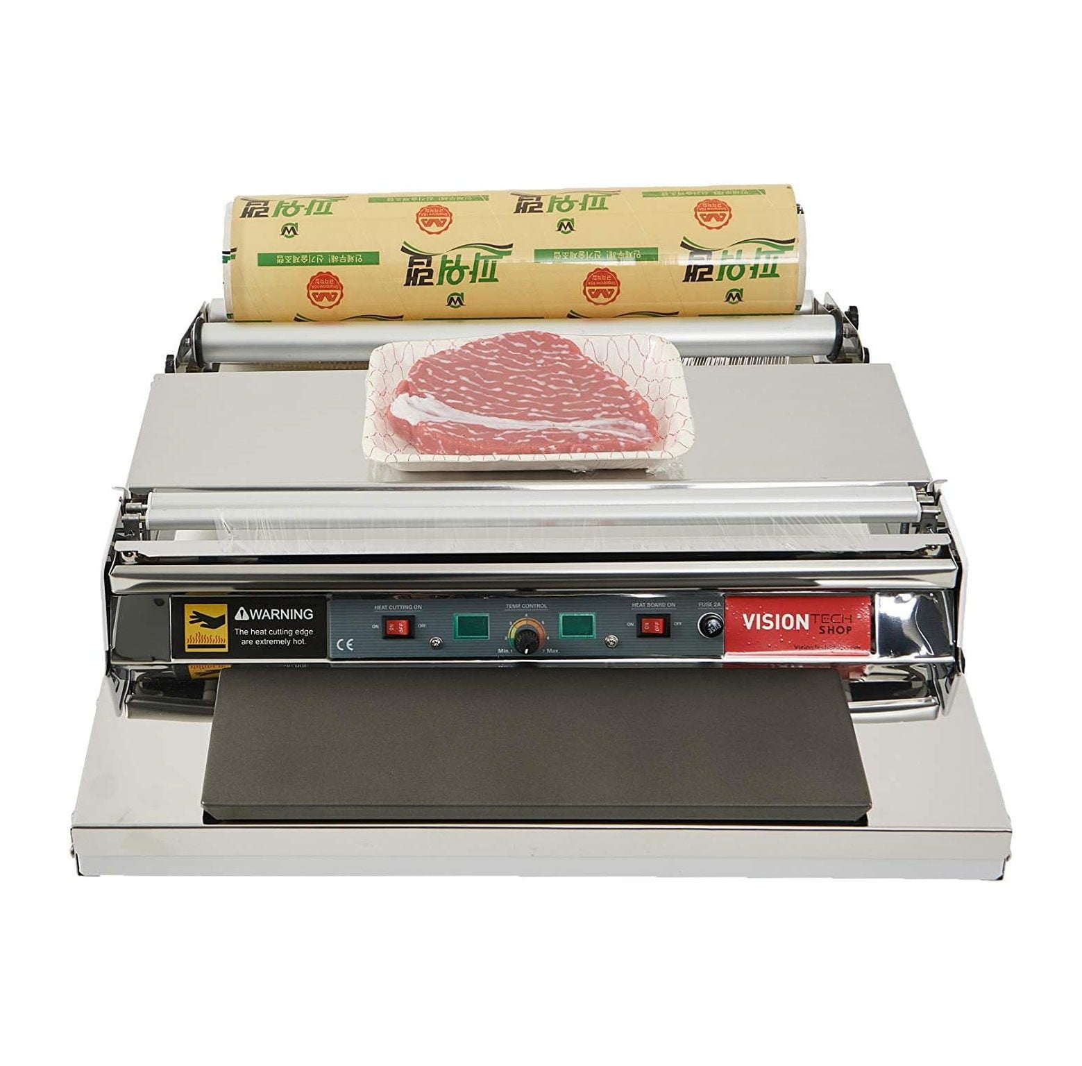 BULYAXIA 20 Inch / 500 mm Hand Wrapping Machine Film Wrapper for Food ...