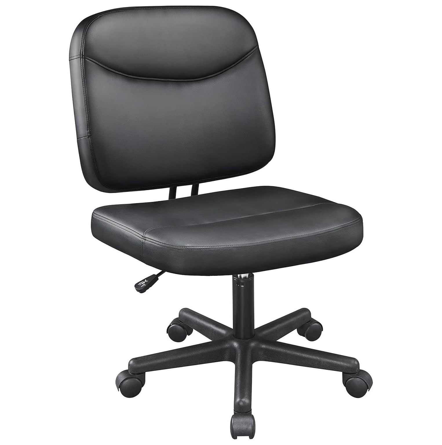 BULYAXIA Task Desk Chair Height Adjustable Chair Computer Faux Leather ...
