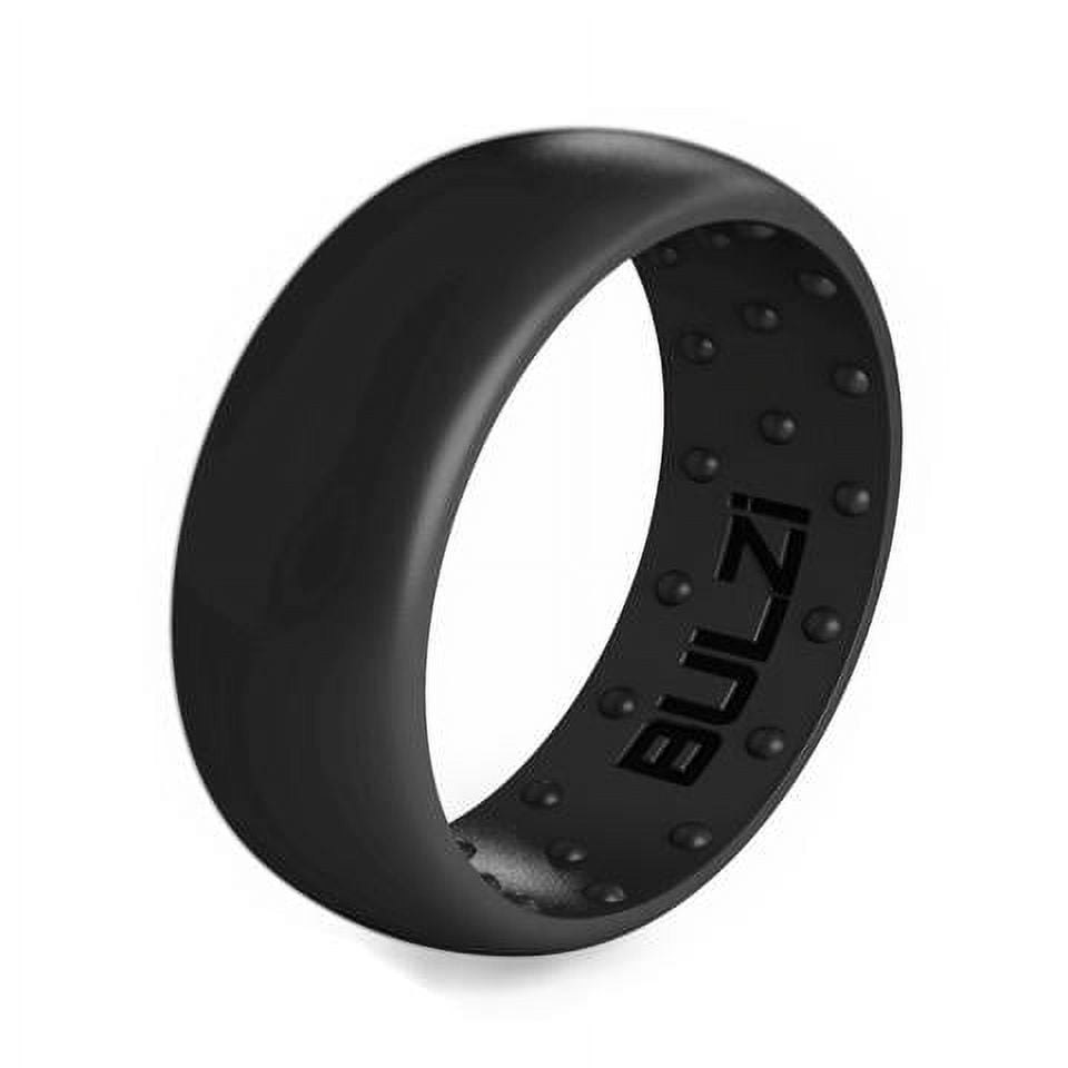 BULZi Wedding Bands, Massaging Comfort Fit Silicone Ring with Airflow ...