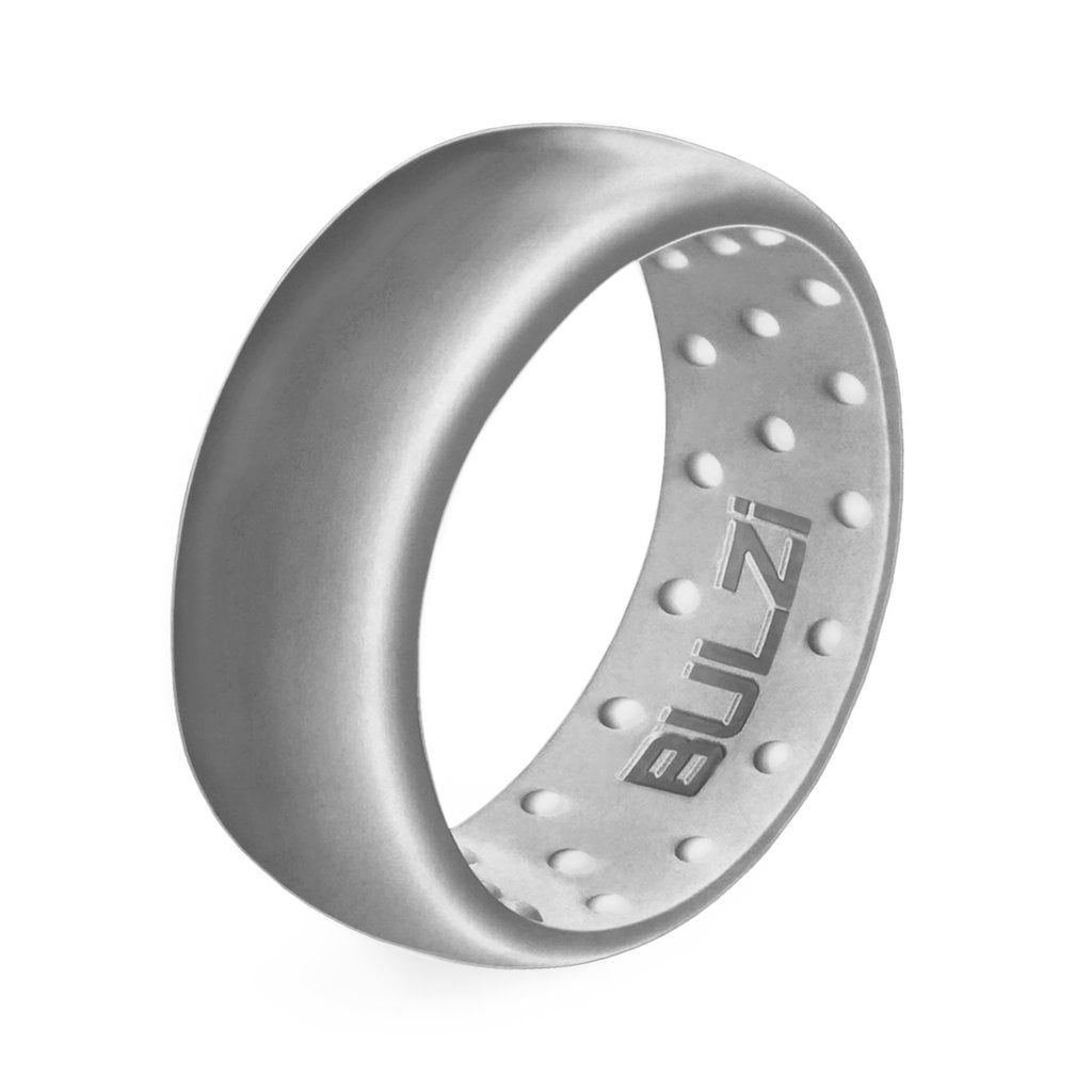 BULZi Wedding Bands, Massaging Comfort Fit Silicone Ring with Airflow ...
