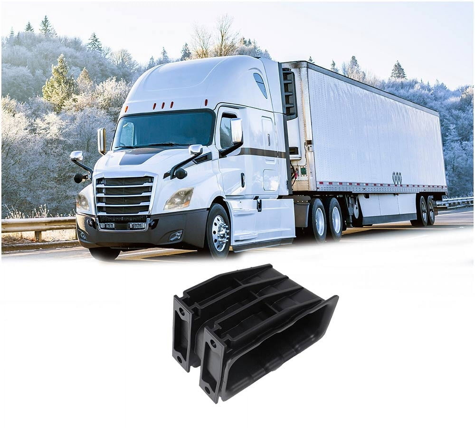 Heavy Duty Bumper Bracket Receptacle Compatible w/ Freightliner Cascadia 2008-2018 - Bumper ...