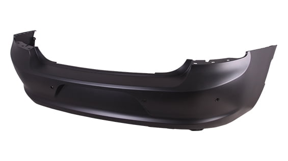 BUMPER RR W/SENSOR W/O SIDE VENT STYLE EXCLUDE SRT/RT SCAT PACK/DAYTONA ...