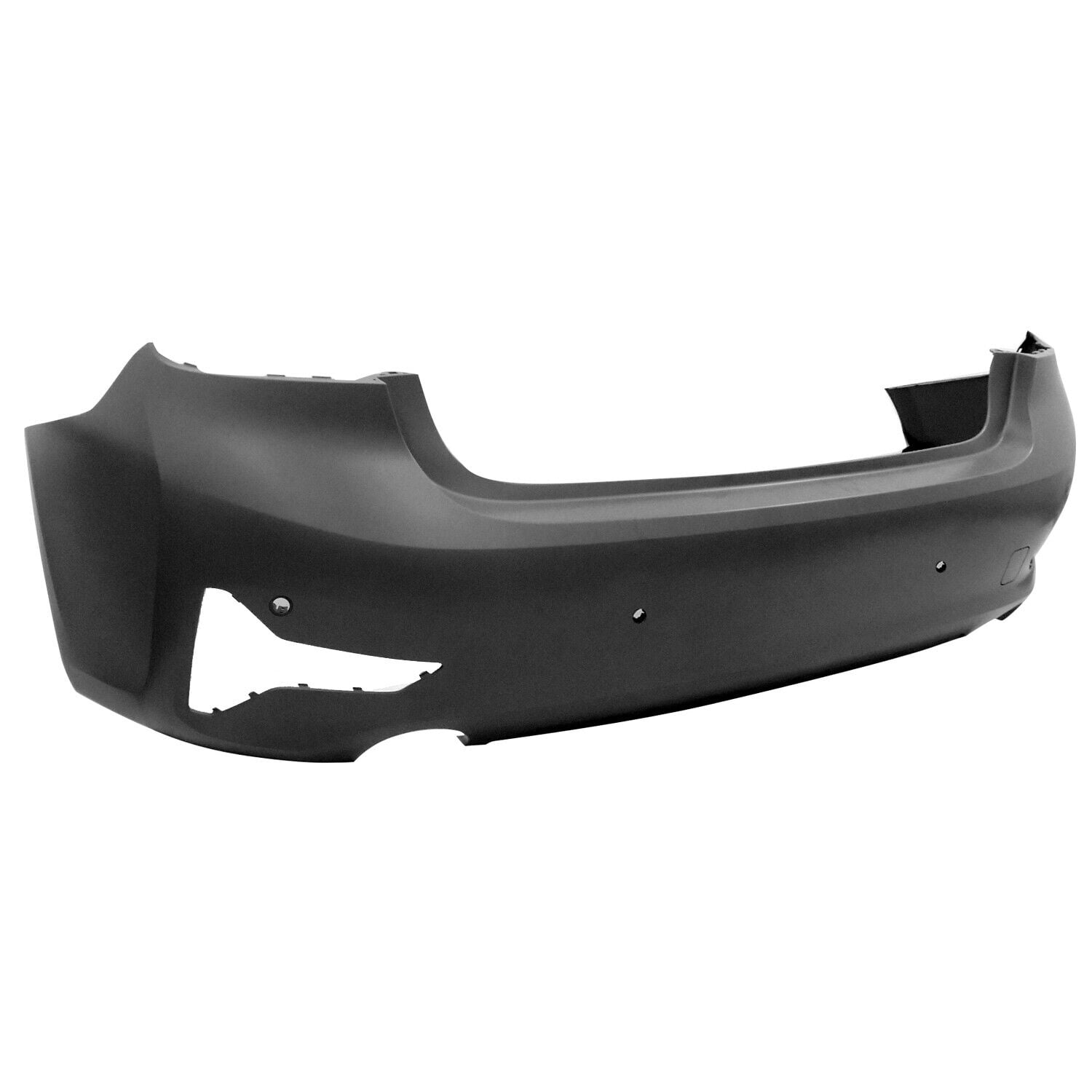BUMPER RR W/TOW HOOK/ 4 PARK ASSIST SENSOR/LUXURY LINE W/O AUTO PARK ...