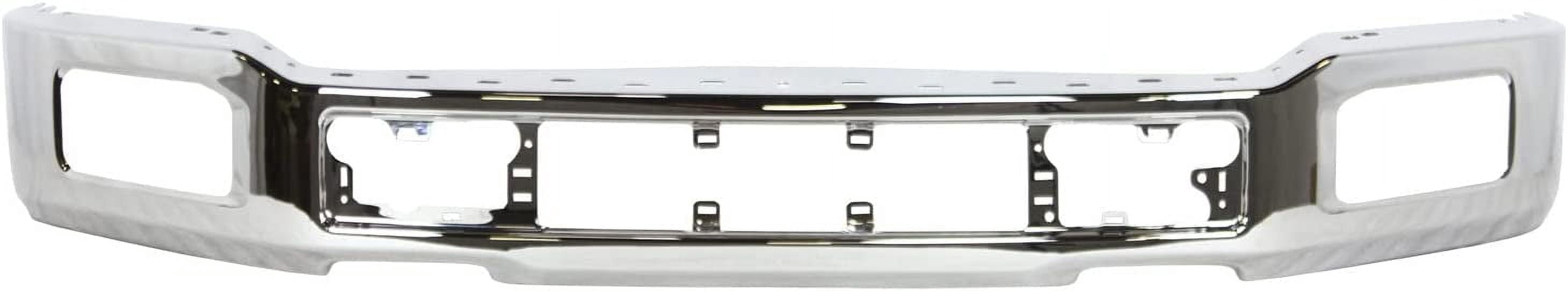 BUMPERS THAT DELIVER - Chrome, Steel Front Bumper Face Bar for 2018 ...