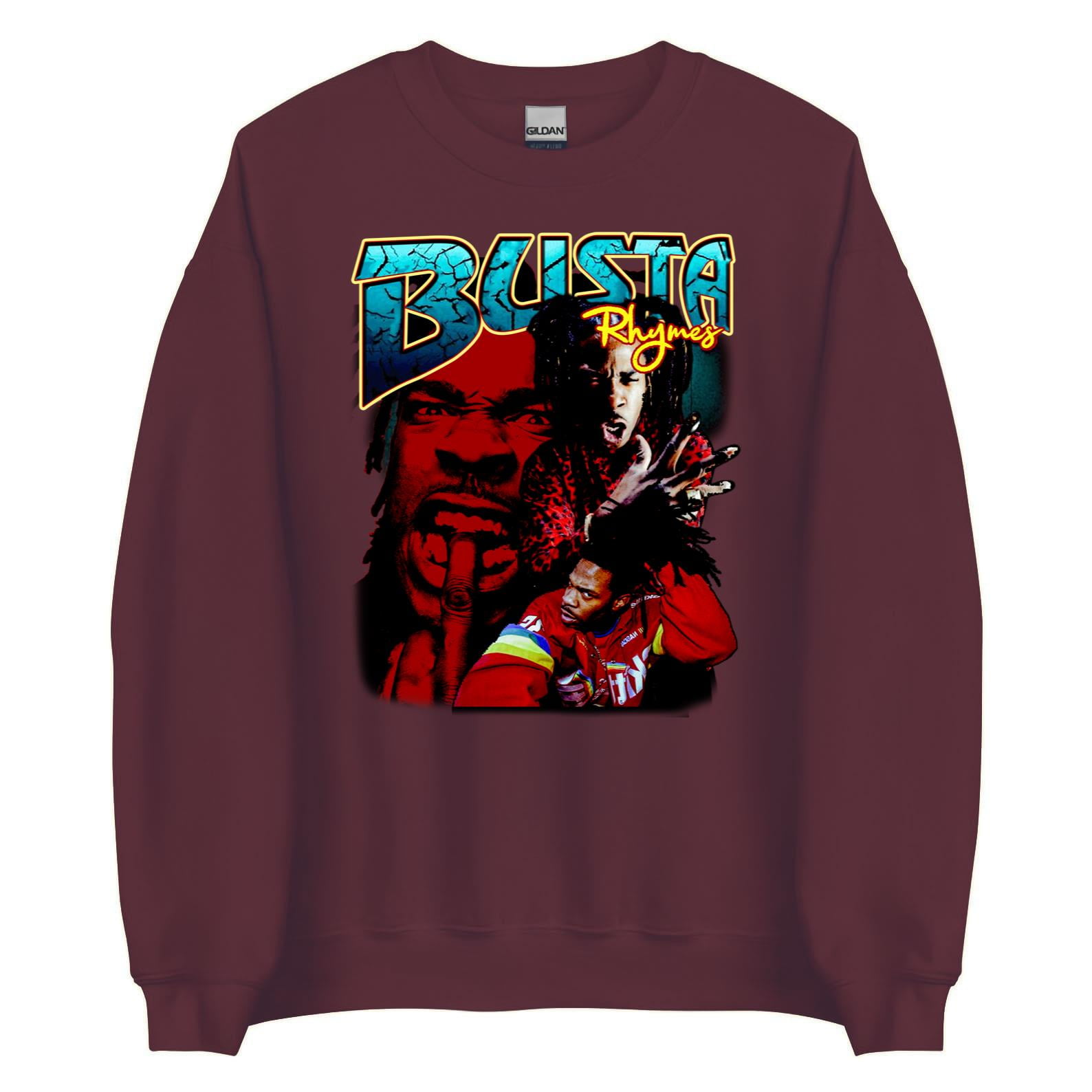 BUN RHYMES HIPHOP TShirt Busta Rhymes Sweatshirt Vintage Busta Rhymes ...