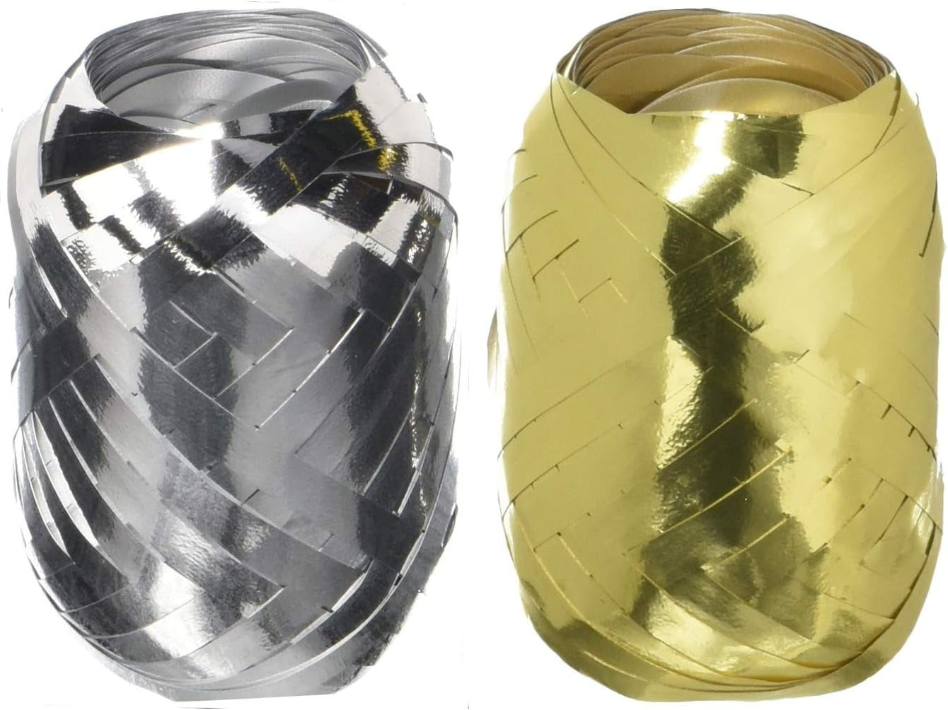 Berwick Splendorette Mini-Keg Curling Ribbon, Glitter Silver and ...