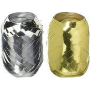 Offray Curling Ribbon Keg 3/16"x40' Red - Walmart.com