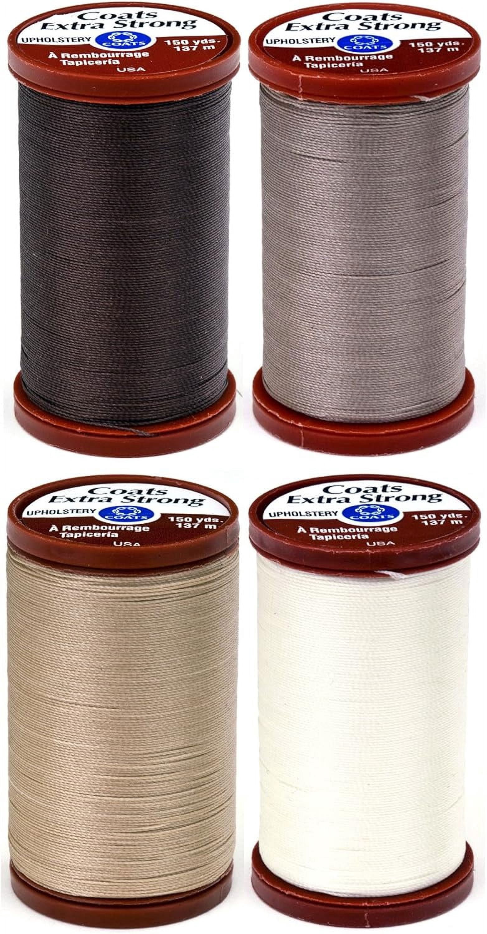 [BUNDLE - 4-COLORS] Coats Extra Strong Upholstery Thread - Chona (s964 ...