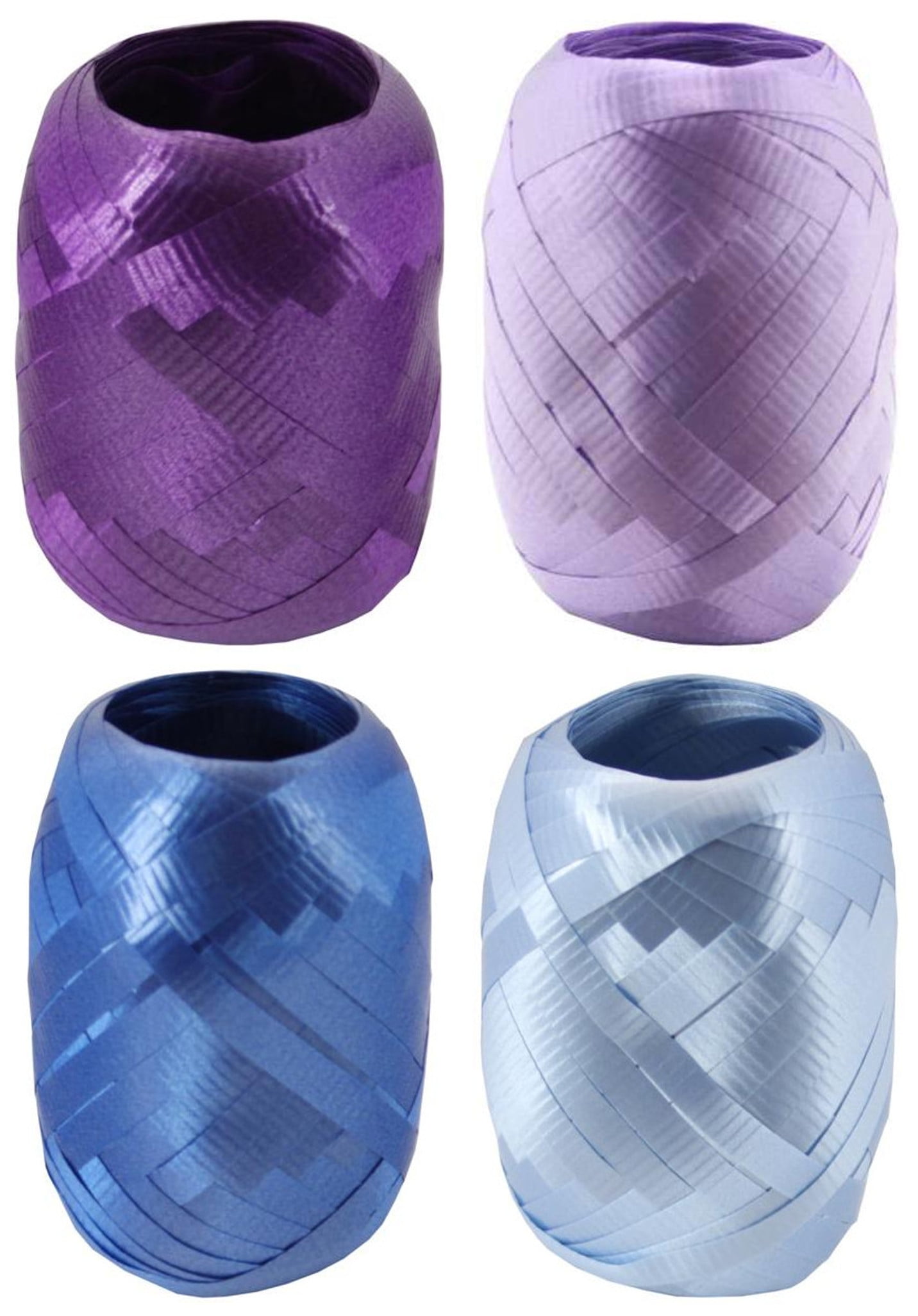 [BUNDLE 4-PACK] Splendorette Mini-Keg Crimped Curling Ribbon COOL ...