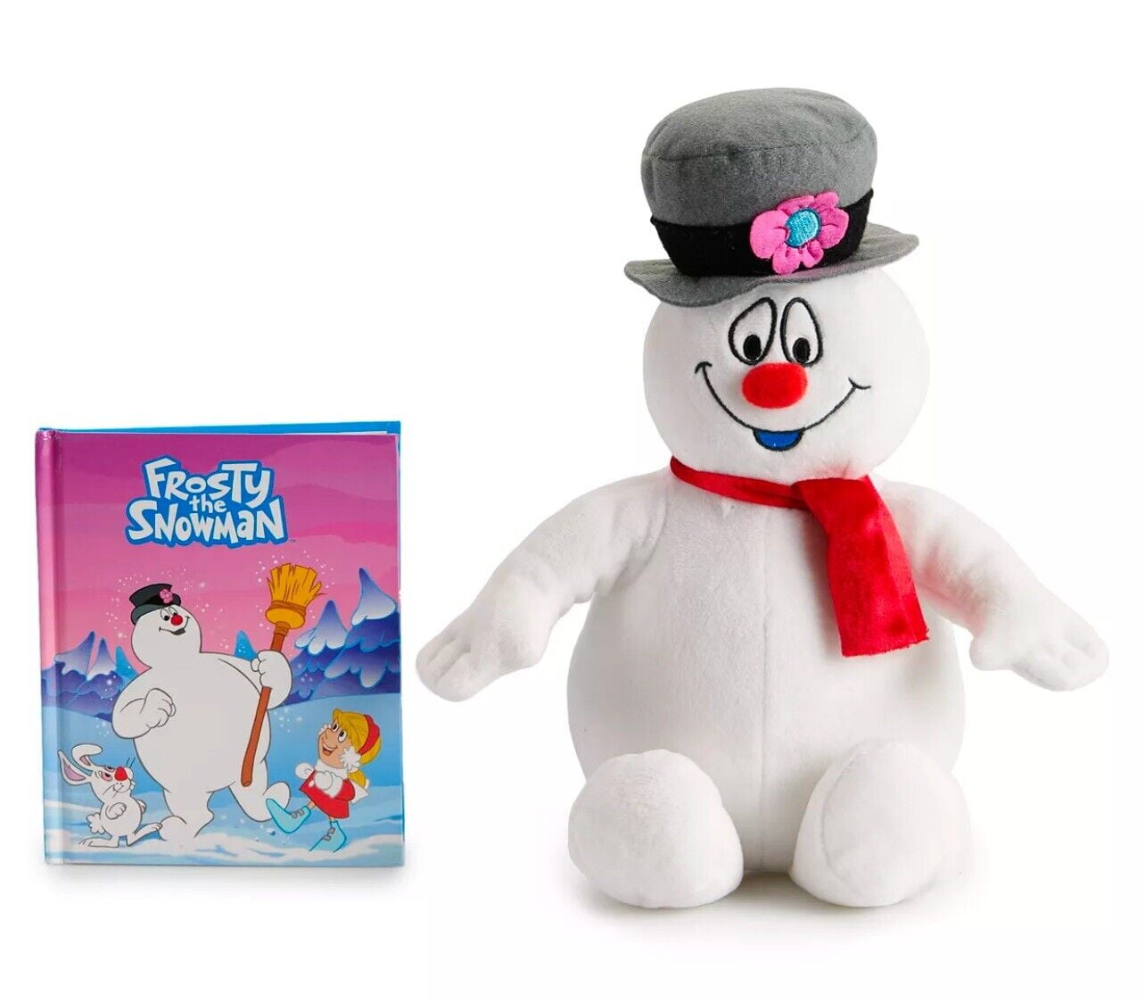 BUNDLE Frosty The Snowman & Book Snow Man 11” Stuffed Animal NEW ...