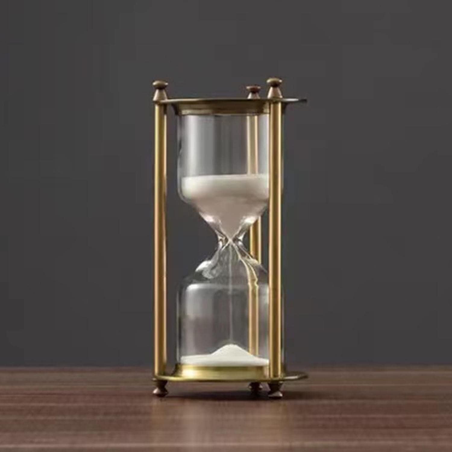 BUNGAA Hourglass, 10/15/30/60 Minute Sand Timer, Decorative Metal Glass ...