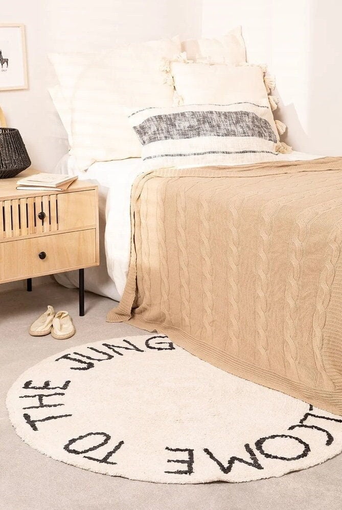 BUNGALOWANDBEYOND Welcome Tufted Rug | Quotes Rugs | Customized Rug ...