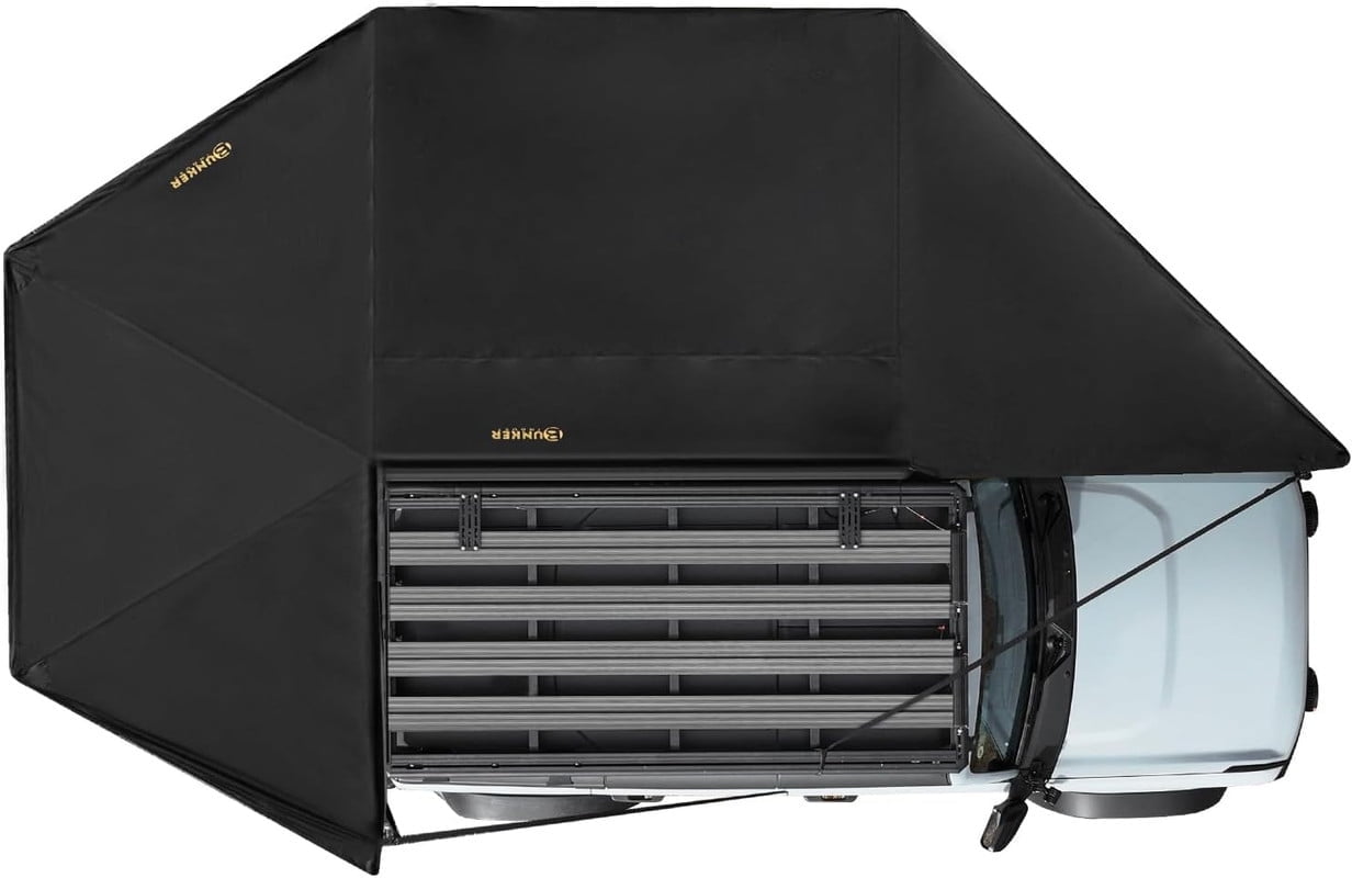 BUNKER INDUST 270-Degree Free-Standing Vehicle Awning with 3-Color LED ...