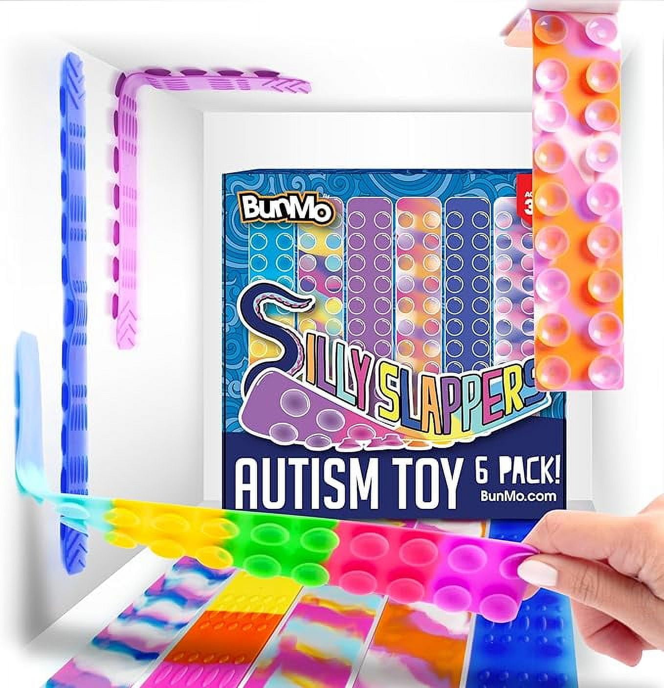 BUNMO Stretchy Strings | Sensory Toys for Toddlers 1-3 | Stimulating ...