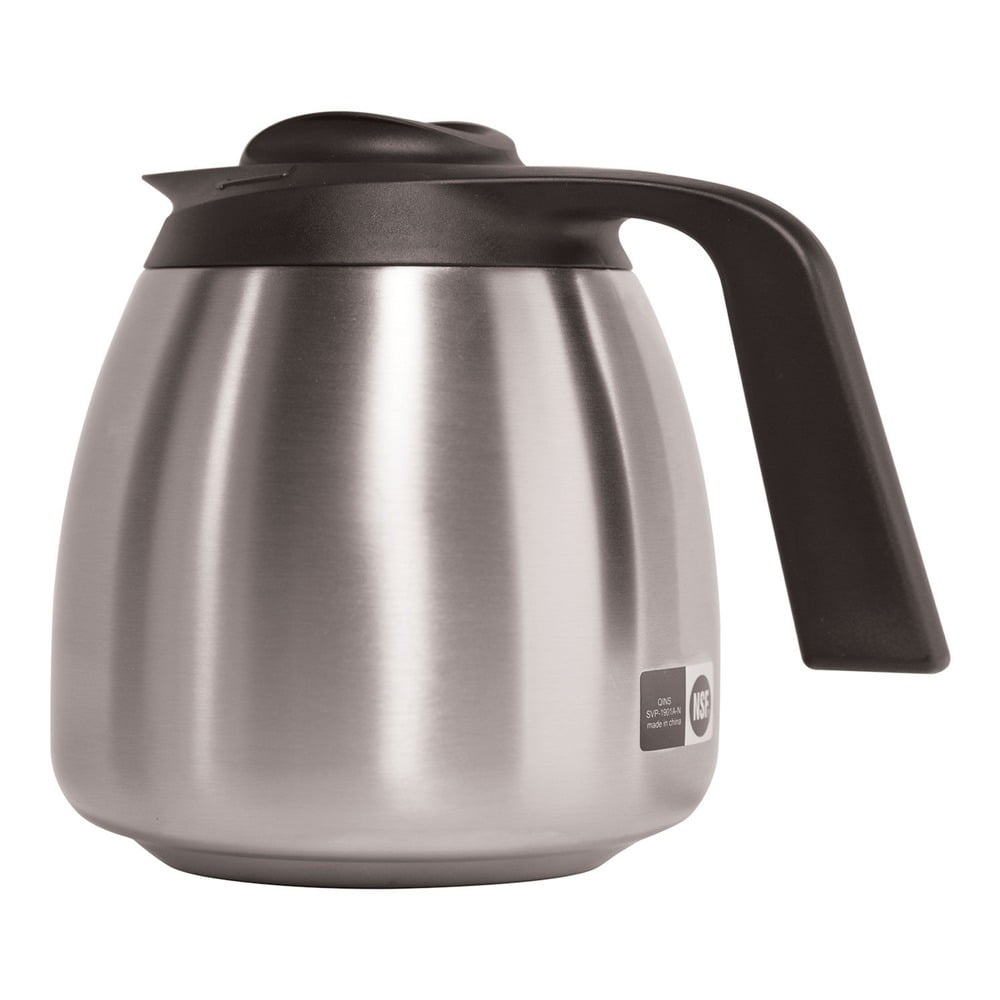 BUNN 1.9L Seamless Thermal Carafe, Black, Stainless Steel, Vacuum ...