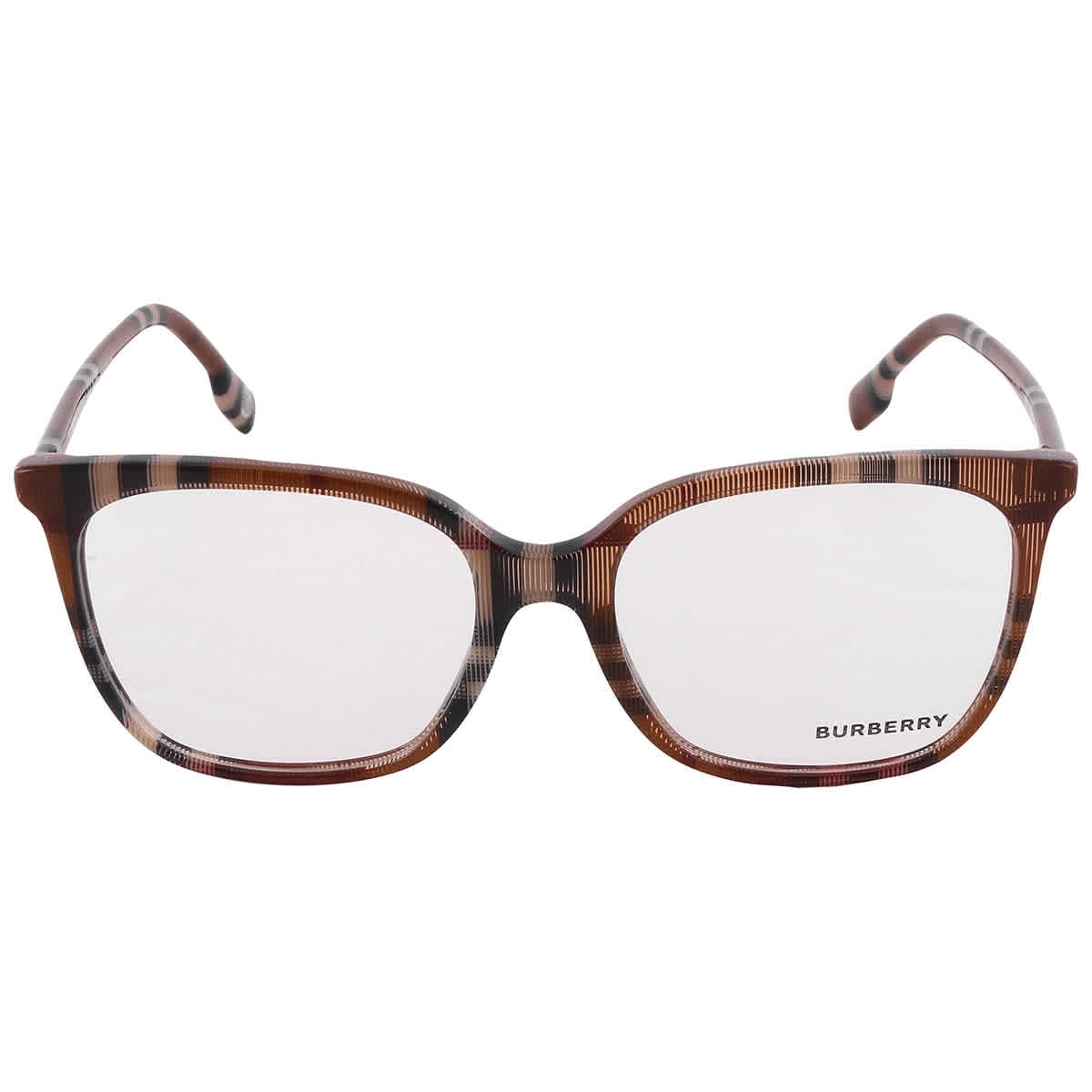 Burberry Louise Check Brown Eyeglasses BE2367 3966, Square Plastic ...