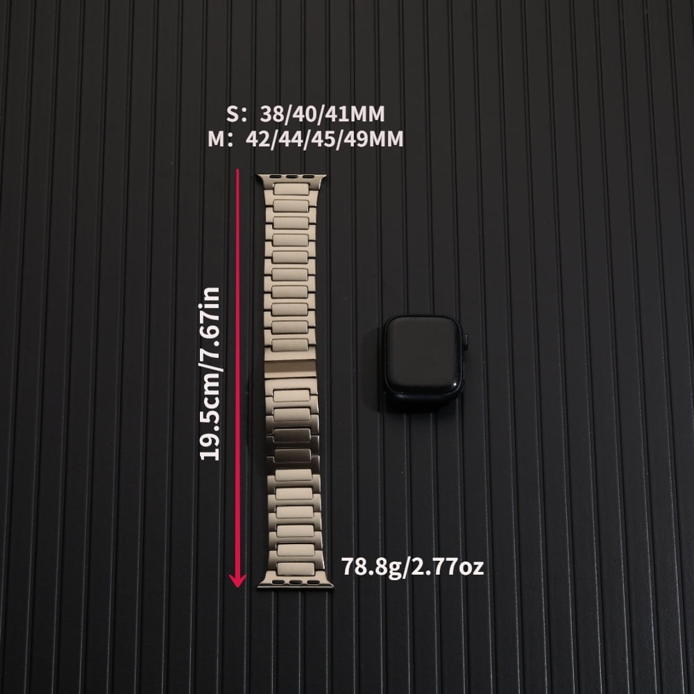 BUREI Simple and stylish Band for Apple Watch Series 10-1 SE Ultra (38 ...