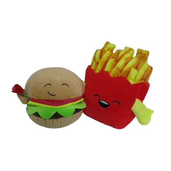 Medium Burger and Fries Plush, Multicolor, 9", Valentine's Day by Way ...