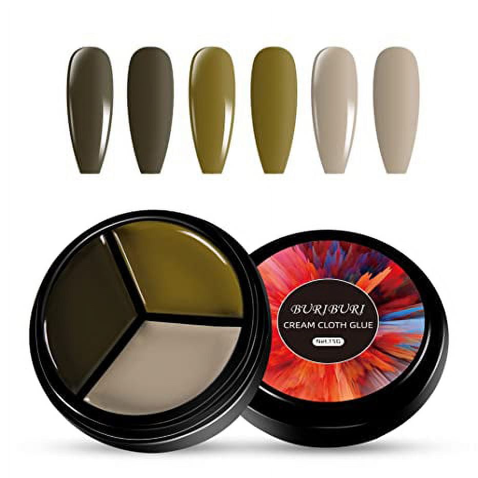 BURIBURI Solid Gel Polish Pot for Nails, Removing UV Gel Polish ...