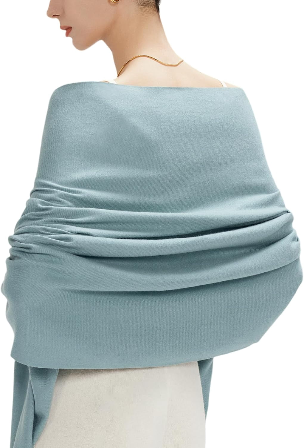 BURIBURIBURIBURI Pashmina Shawl for Women – Soft Lightweight Wrap for ...