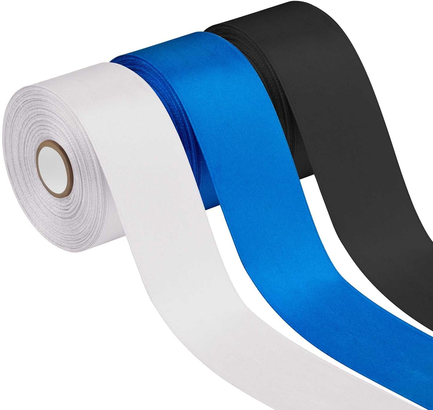 BURIBURIBURIBURI Ribbon for Gift Wrapping, 3 Pack 75 Yards 1-1/2 inch ...