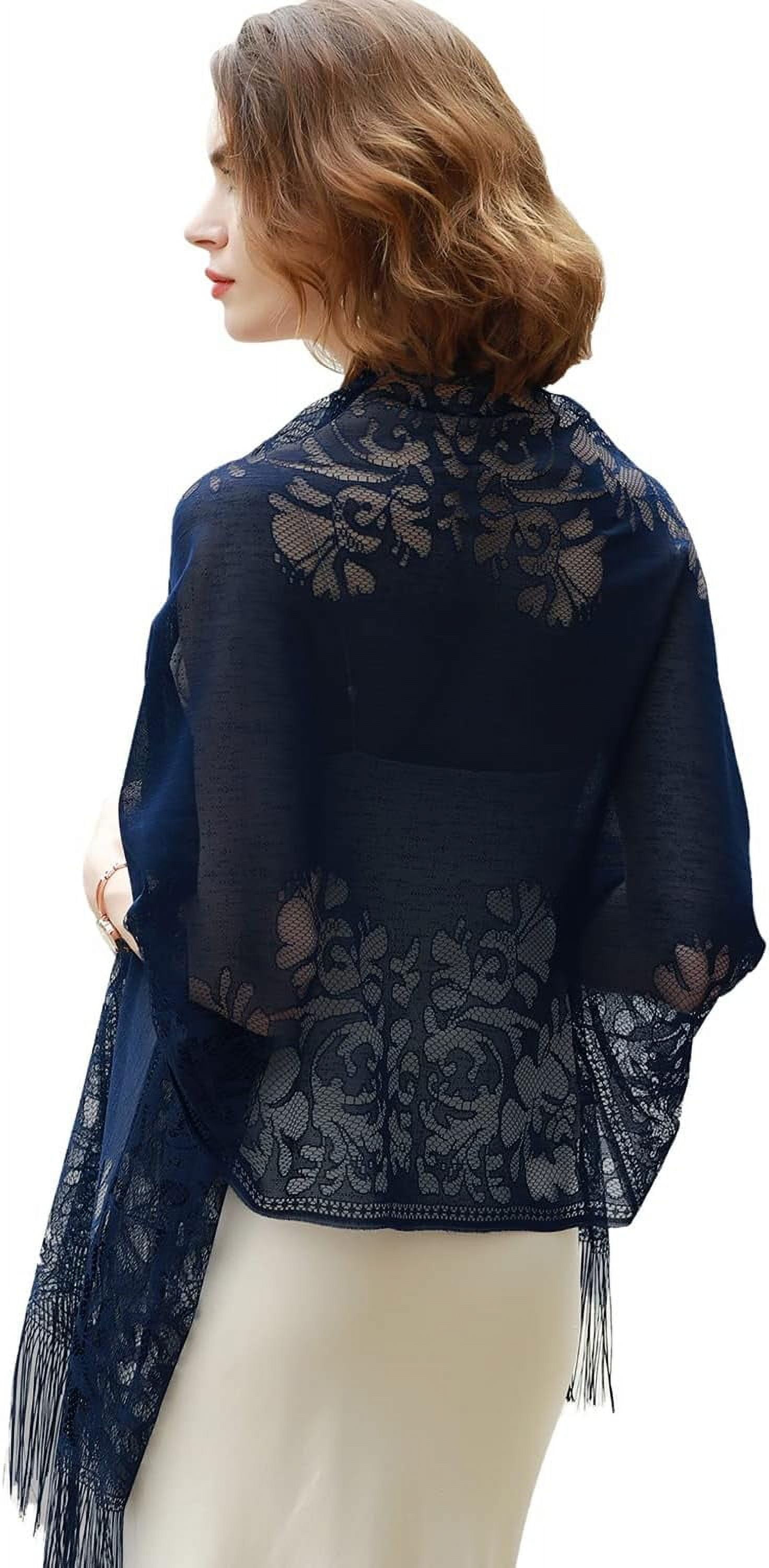 BURIBURIBURIBURI Shawls and Wraps for Evening Dresses Scarfs for Women ...