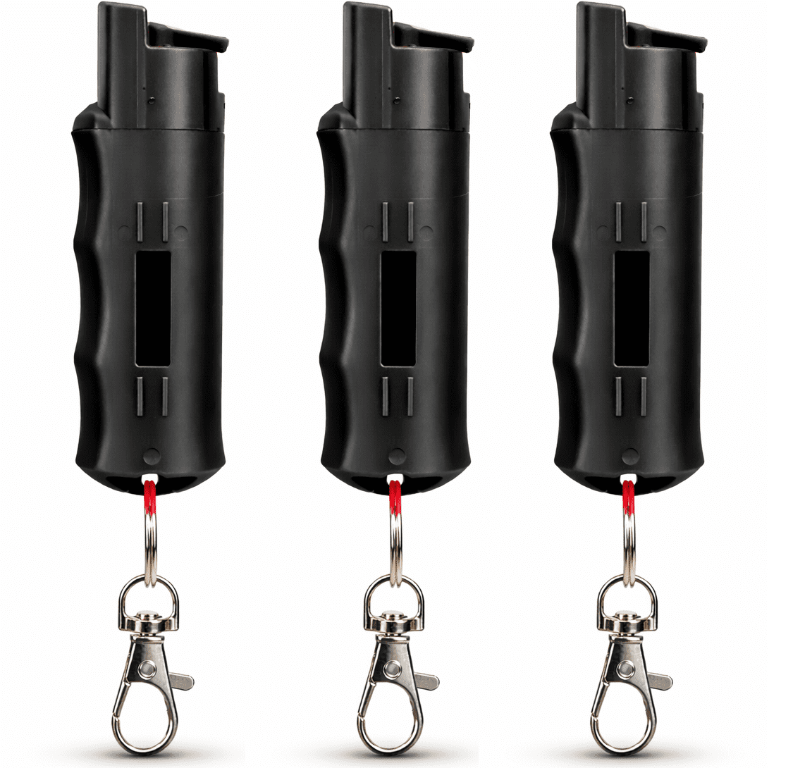 BURN Pepper Spray 1/2oz Black 3 Pack - Walmart.com