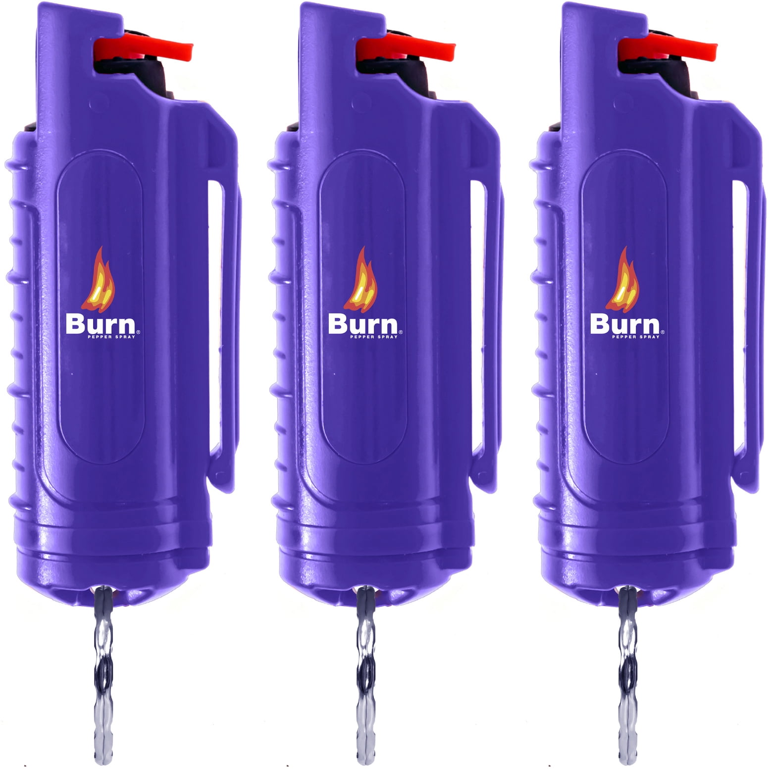 BURN Pepper Spray 1/2oz Blue 3 Pack - Walmart.com