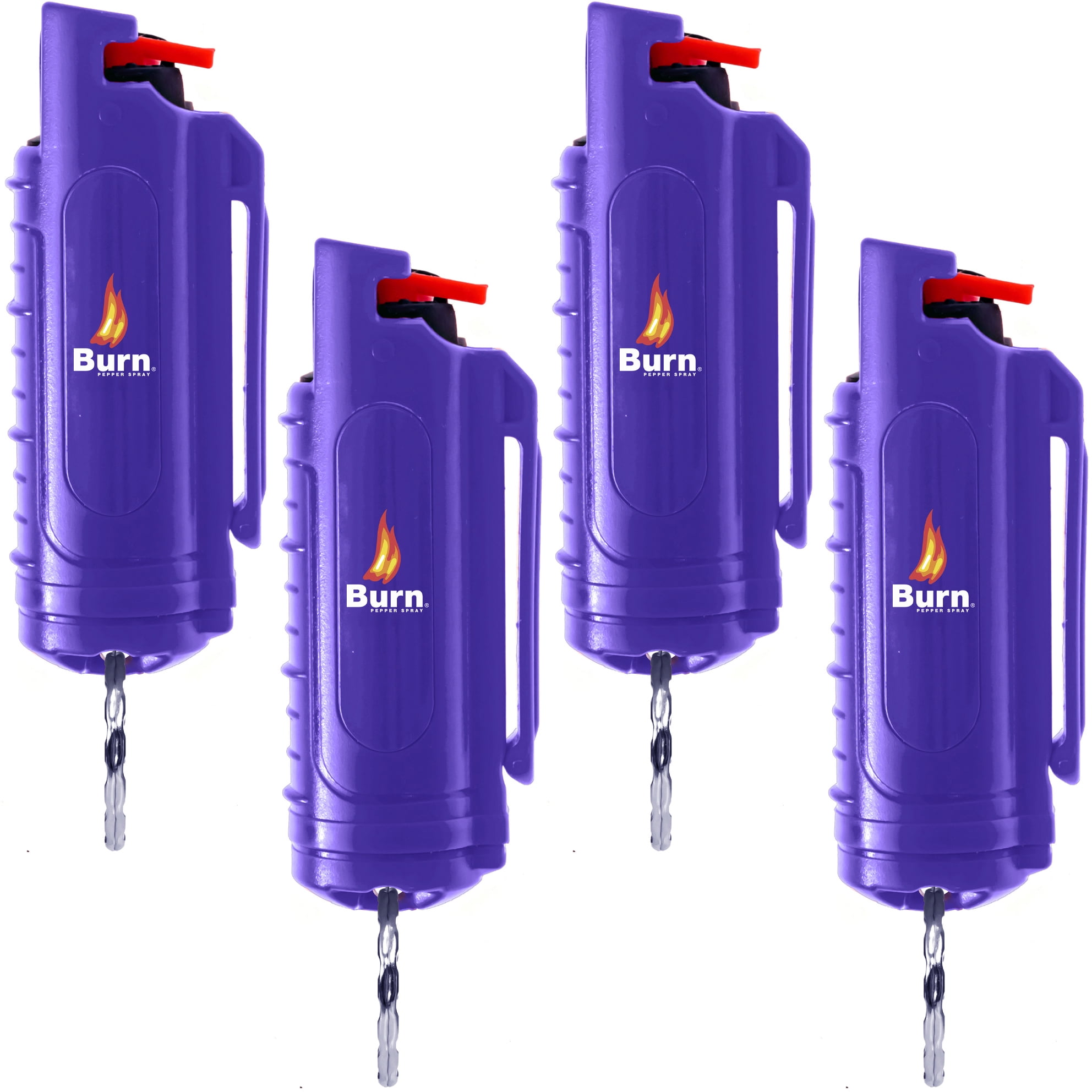 BURN Pepper Spray 1/2oz Blue 4 Pack - Walmart.com