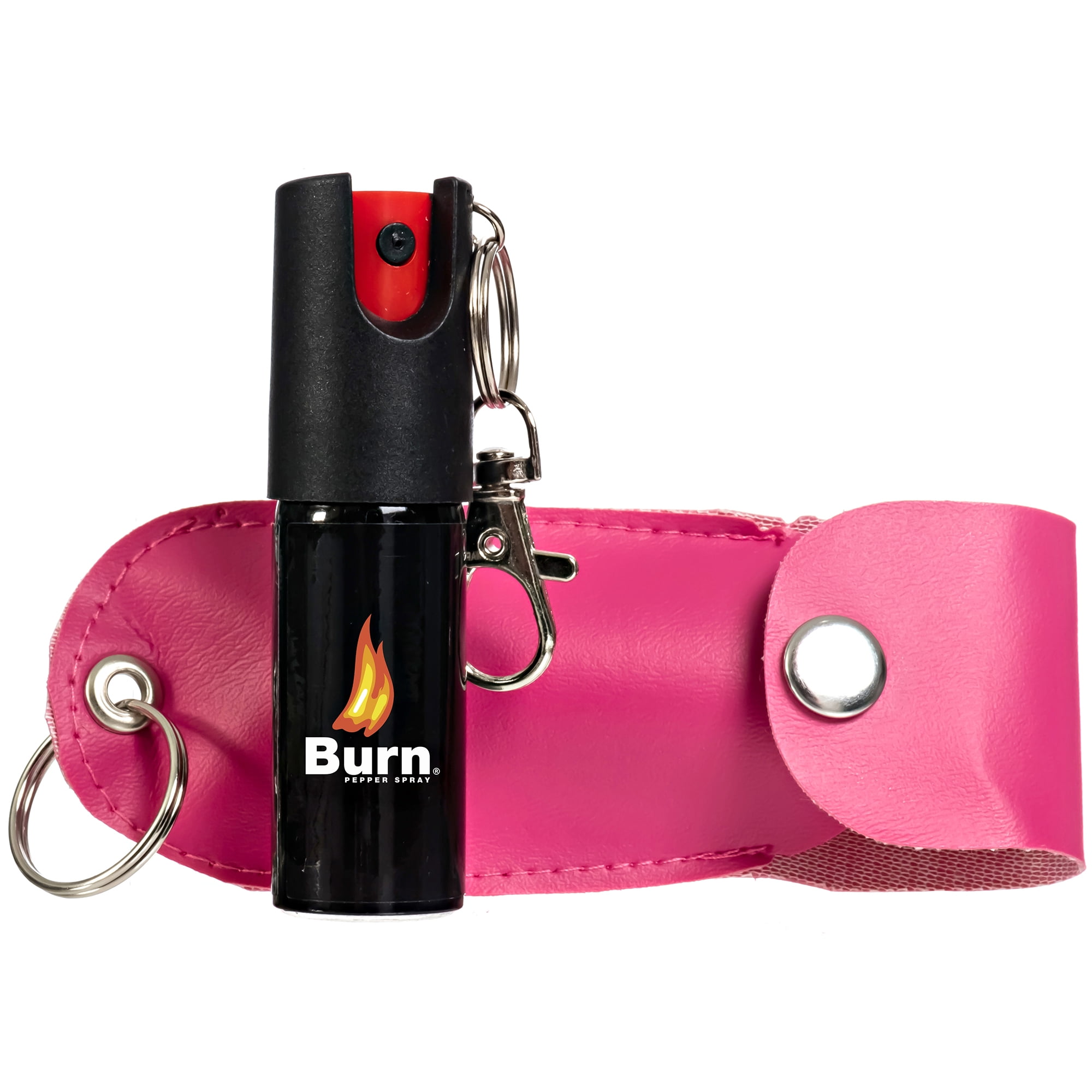 BURN Pepper Spray for Self Defense - Max Strength 1/2oz in Keychain ...