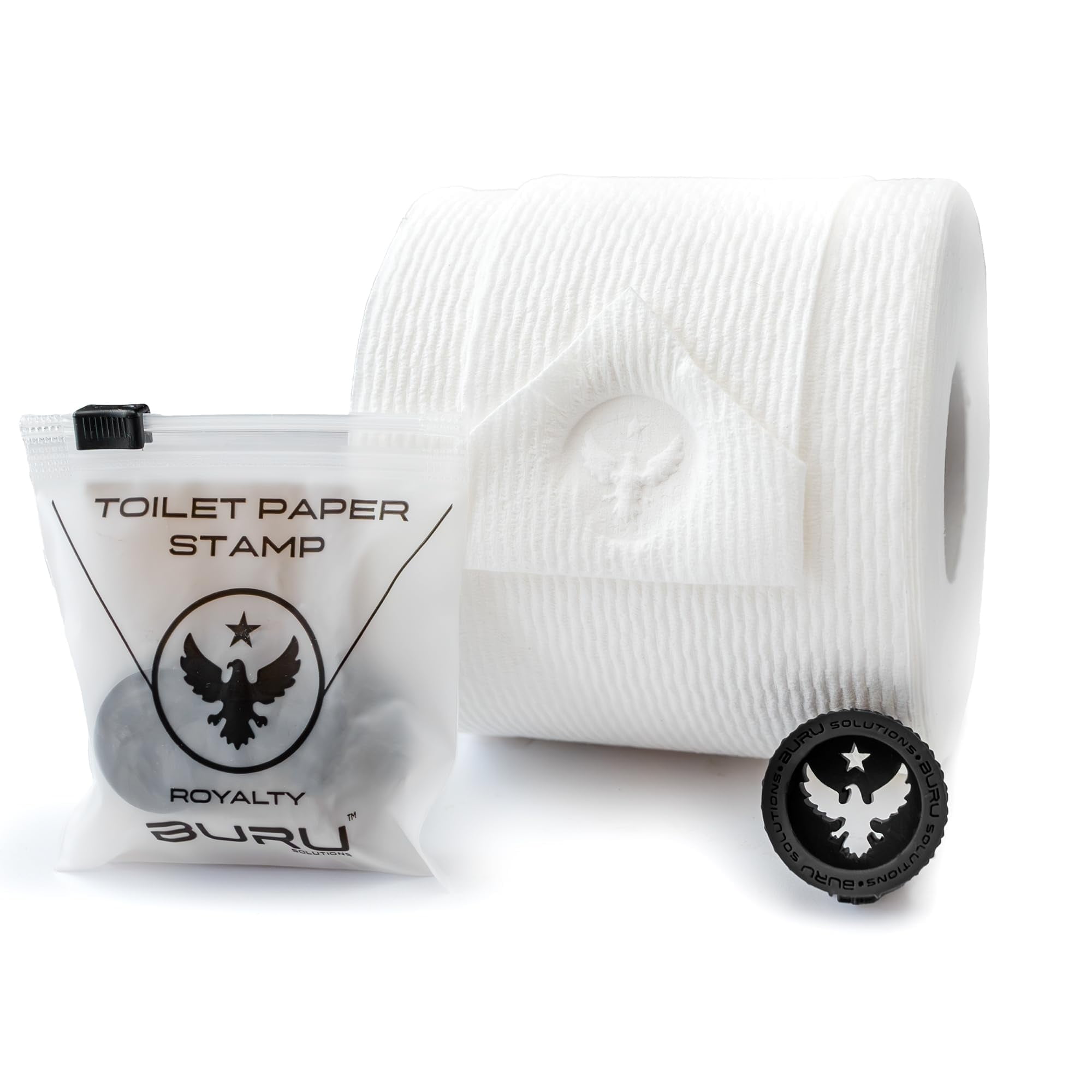 BURU SOLUTIONS Toilet Paper Stamp Royalty (Eagle) - Add a Unique ...