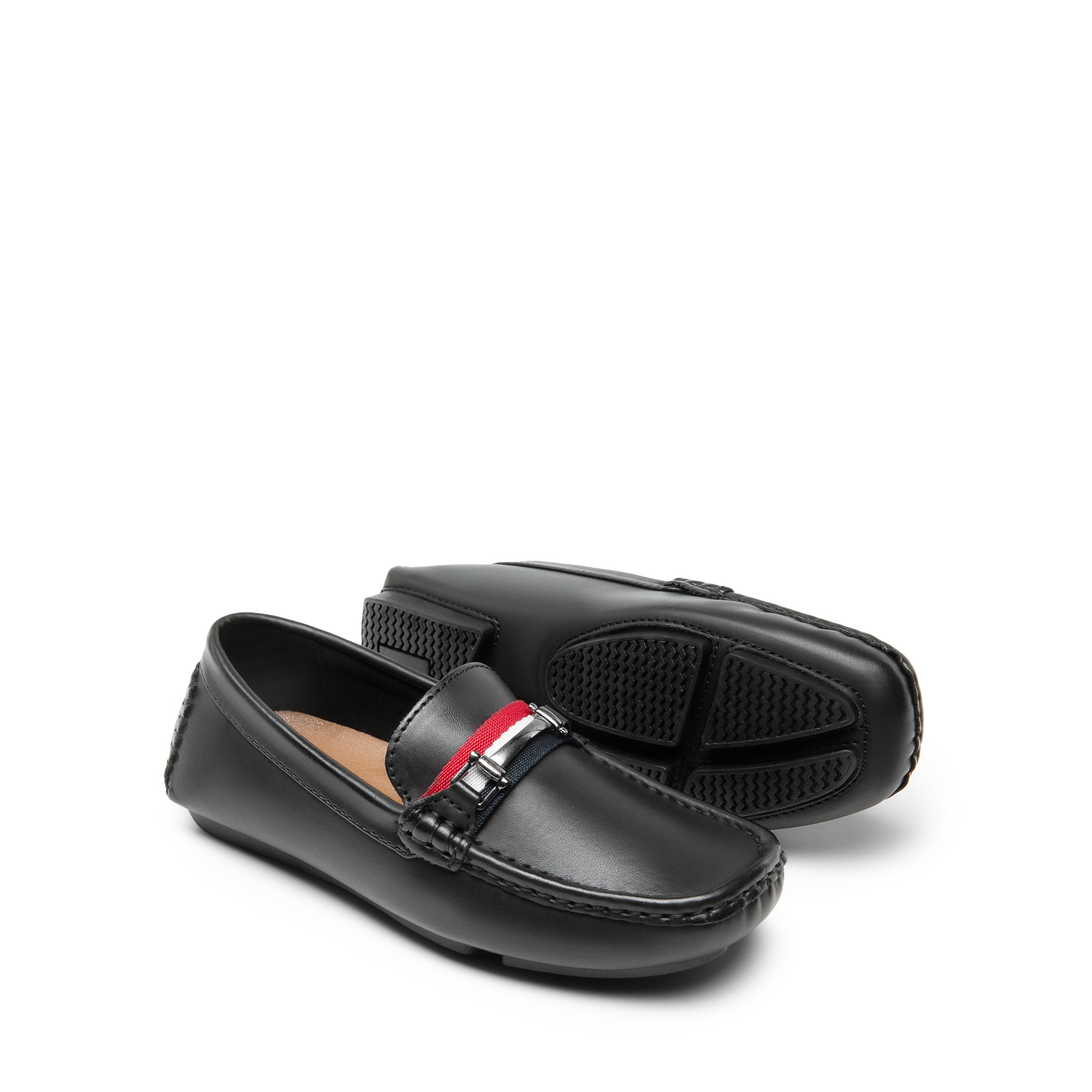 BURUDANI Boy's Loafer Slip-On Dress Shoes - Walmart.com