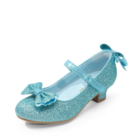 enyan Girls Dress Shoes Wedding Party Heel Mary Jane Princess Flower ...