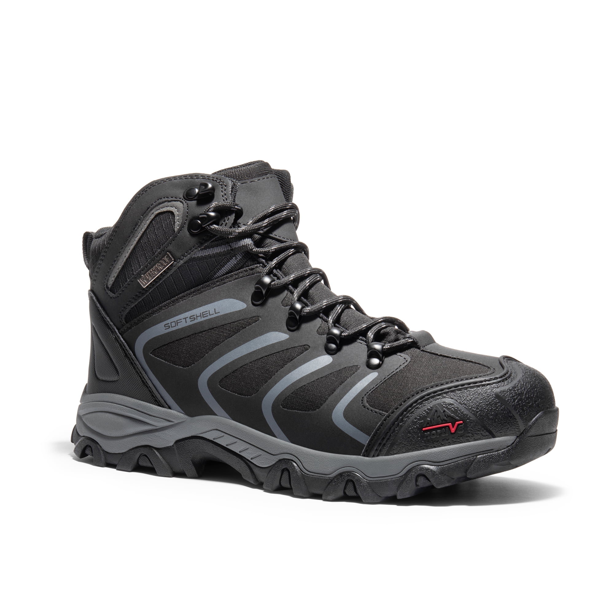BURUDANI Mens Waterproof Hiking Boots Backpacking Lightweight Outdoor ...