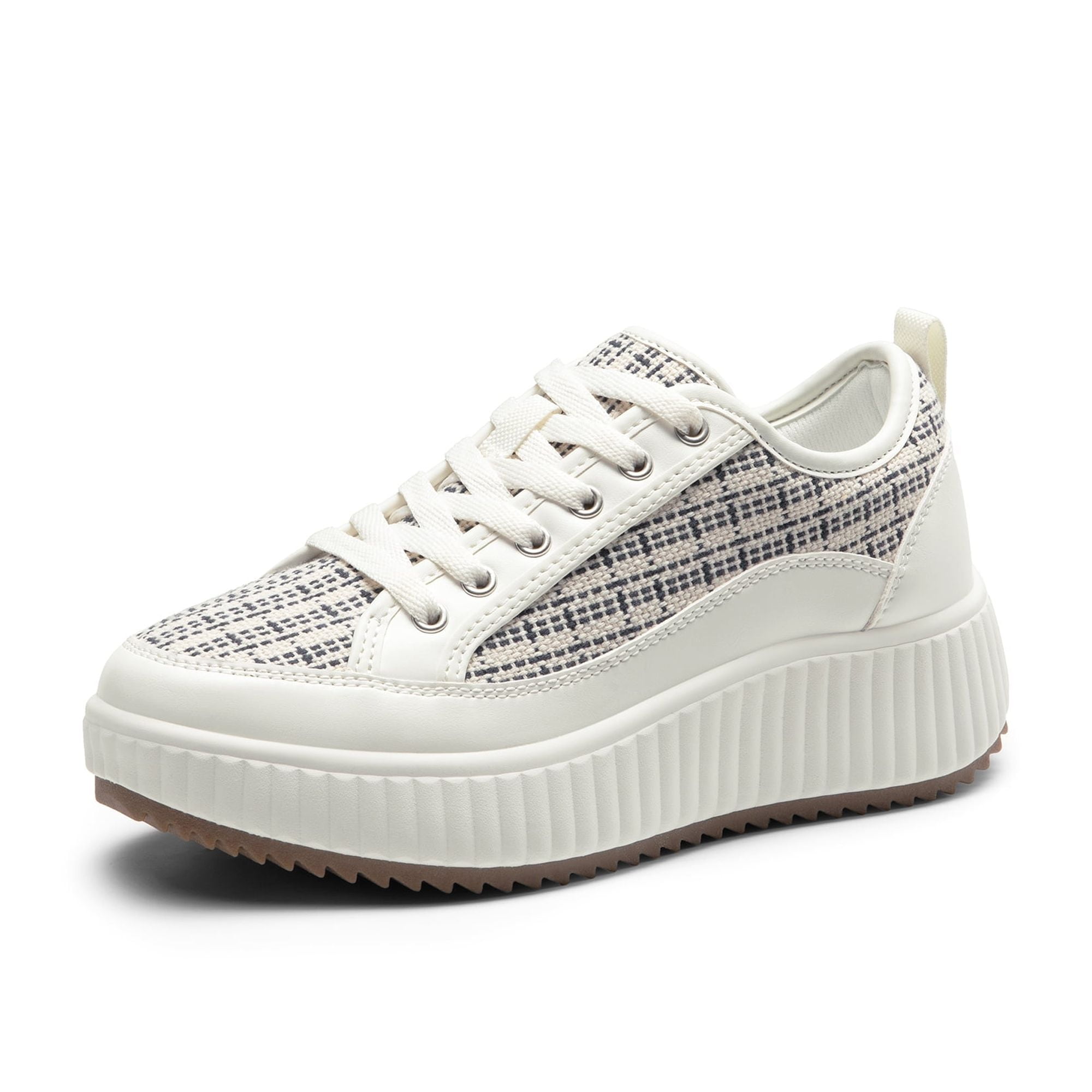 DREAM PAIRS Women's Fashion Platform Sneakers Casual Walking Shoes ...